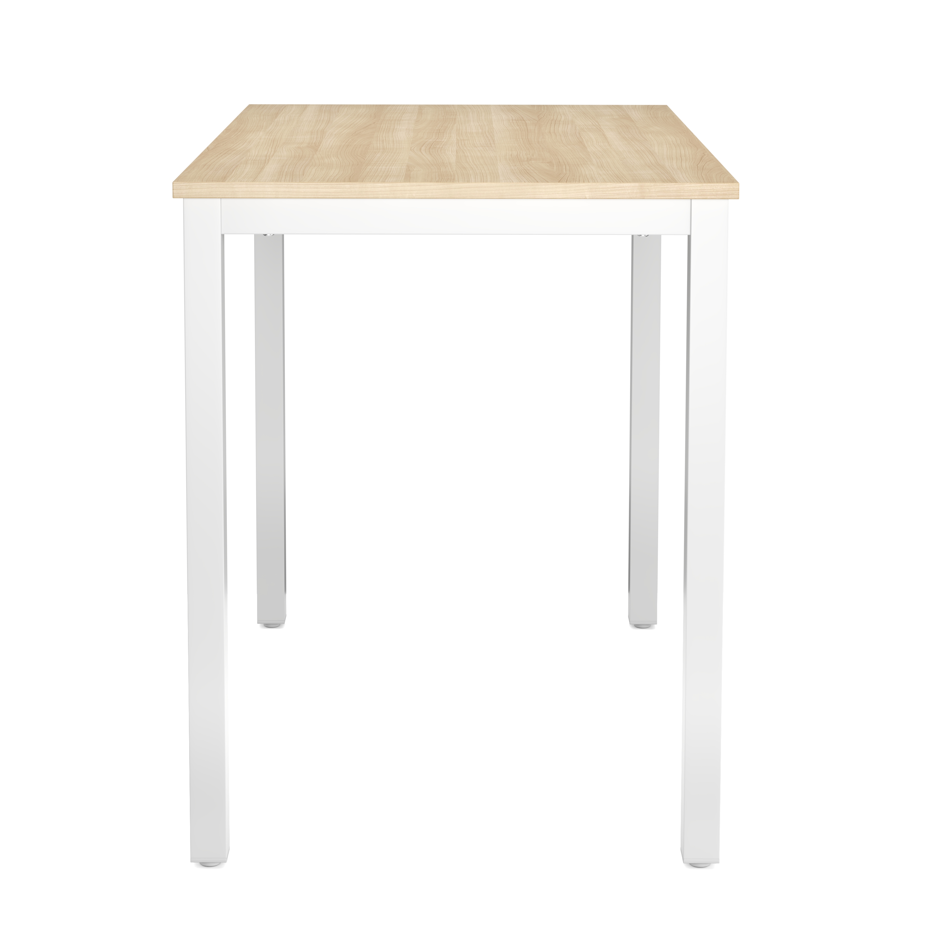 Schreibtisch THEO 100 x 60 x 75 cm braun/weiss | GONSER.CH