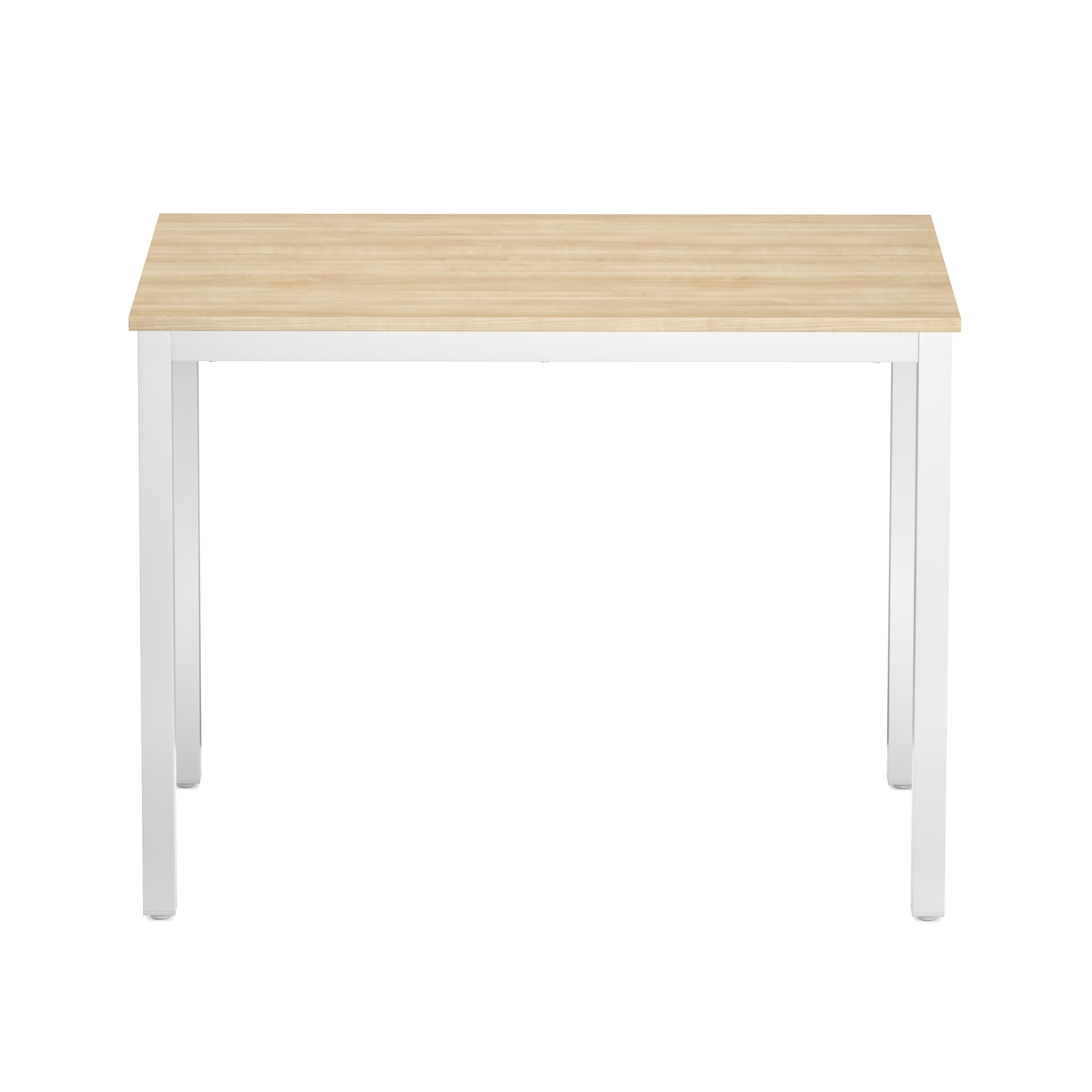 Schreibtisch THEO 100 x 60 x 75 cm braun/weiss | GONSER.CH