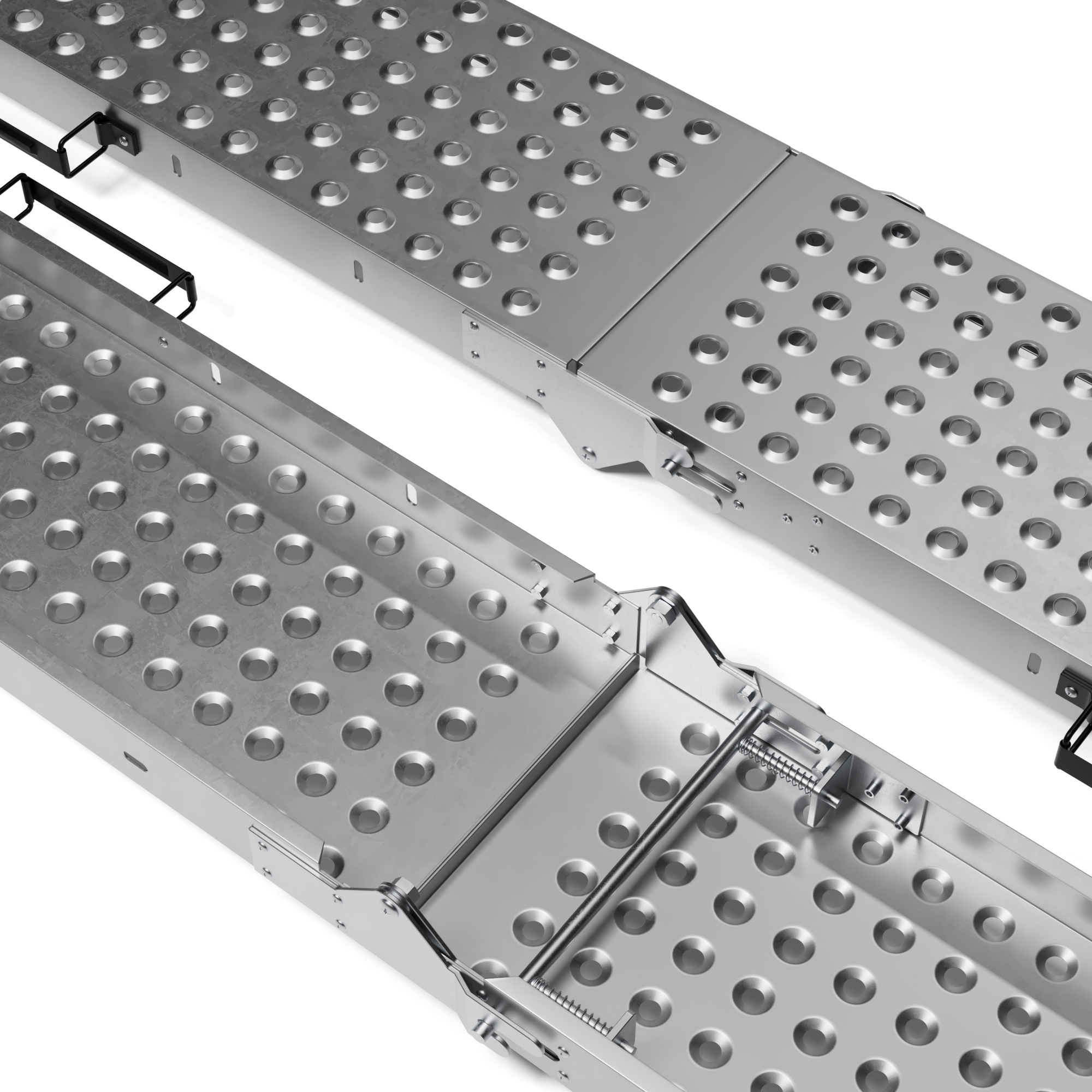 Auffahrrampe faltbar 160 x 22.5 cm 2er Set | GONSER.CH