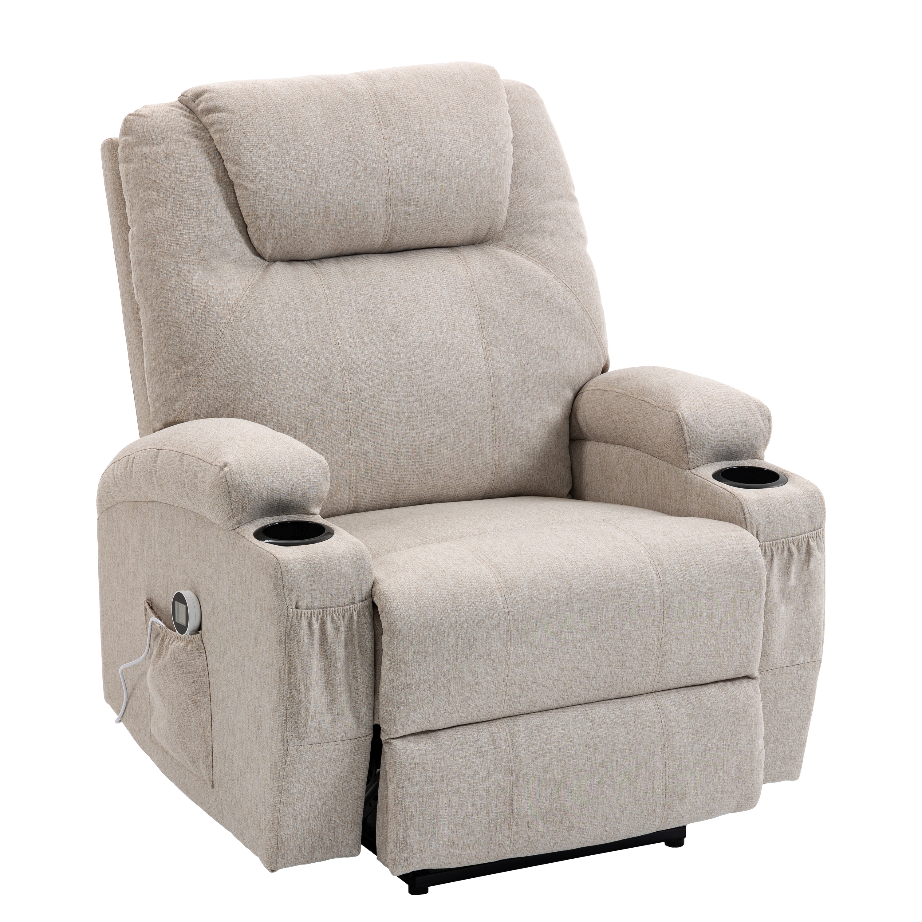 Recliner FRENY with massage function beige | Online Shop Gonser ...