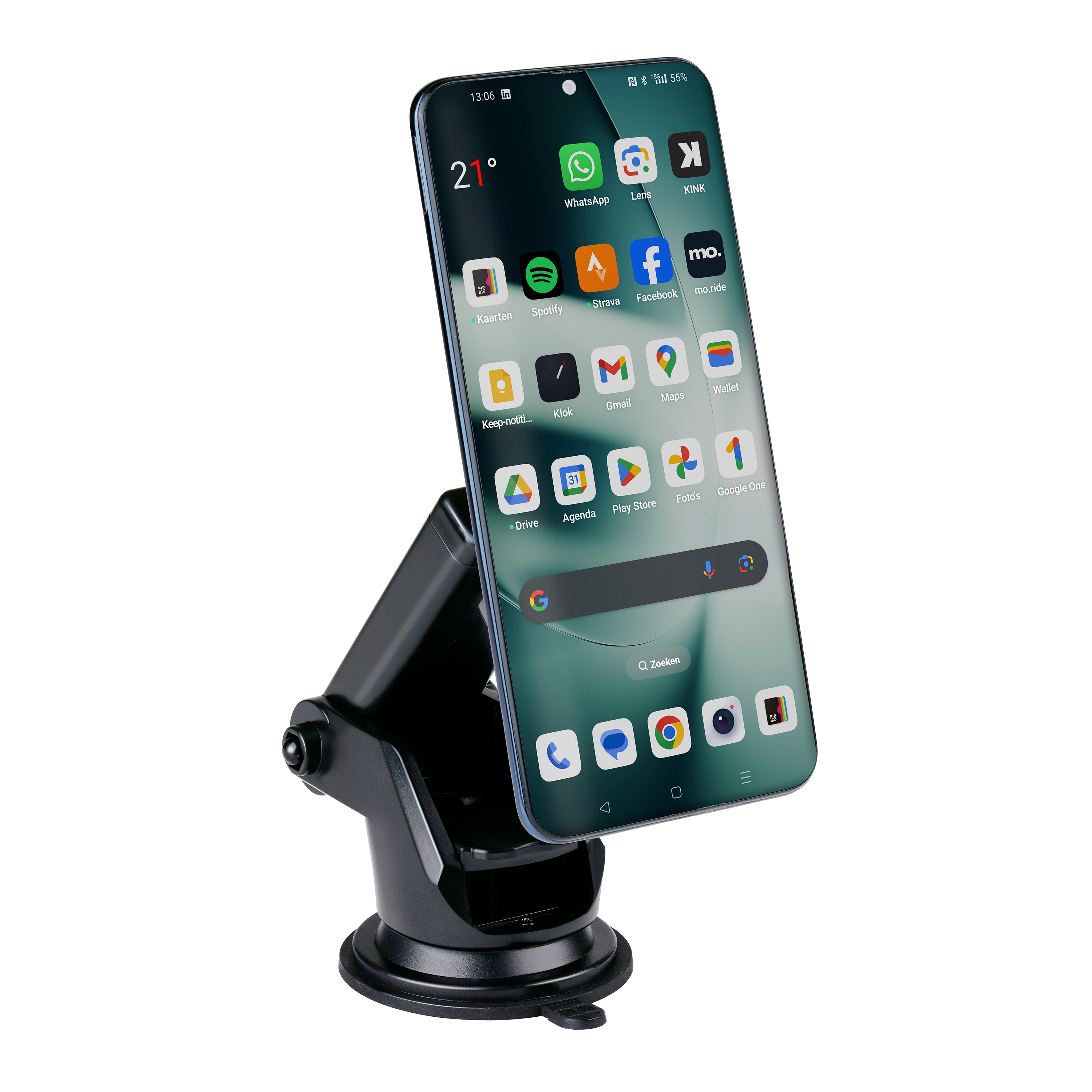 Support pour smartphone ajustable noir/rouge | Gonser.ch | Magasin en ...