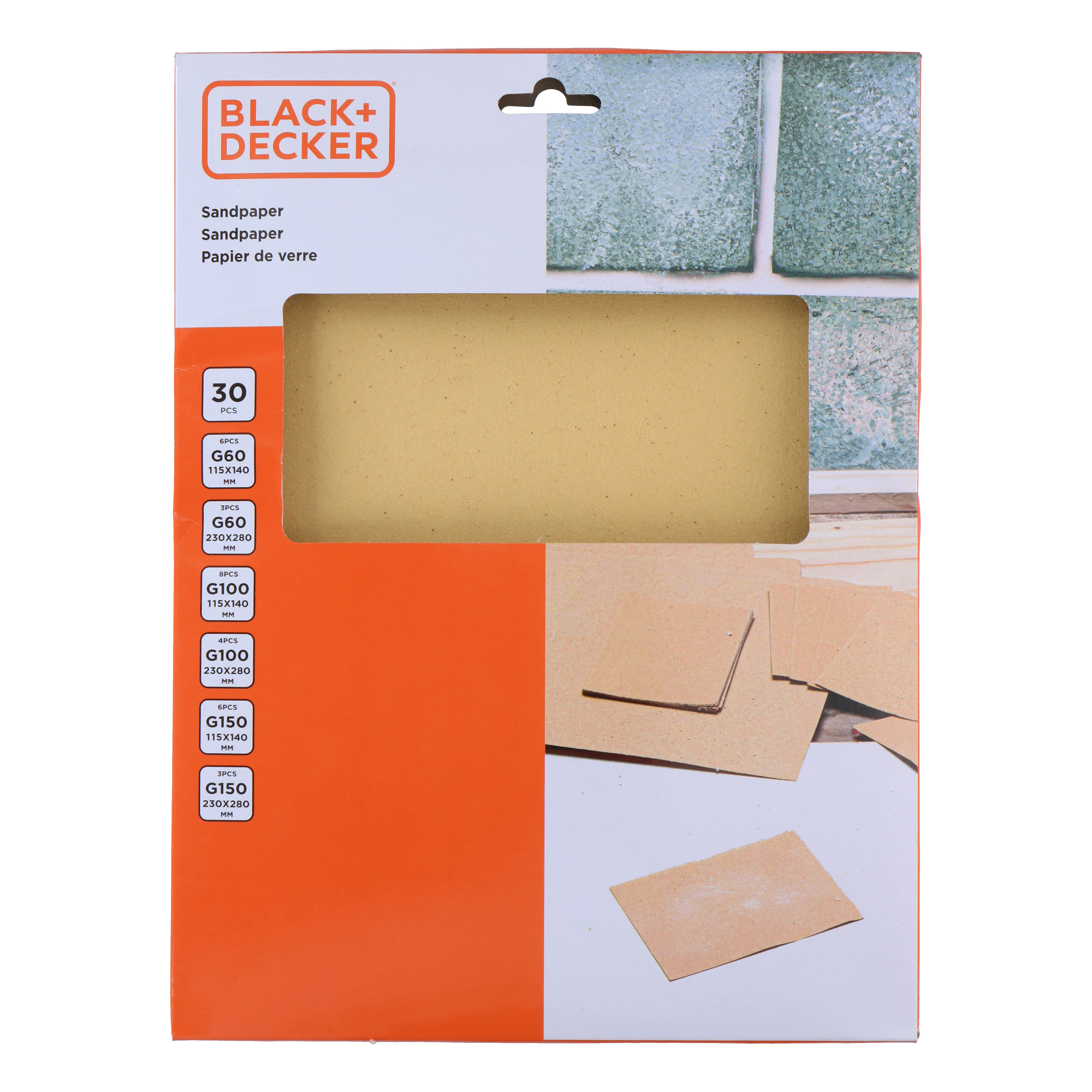 Schleifpapier Sandpapier Set 30-teilig | GONSER.CH