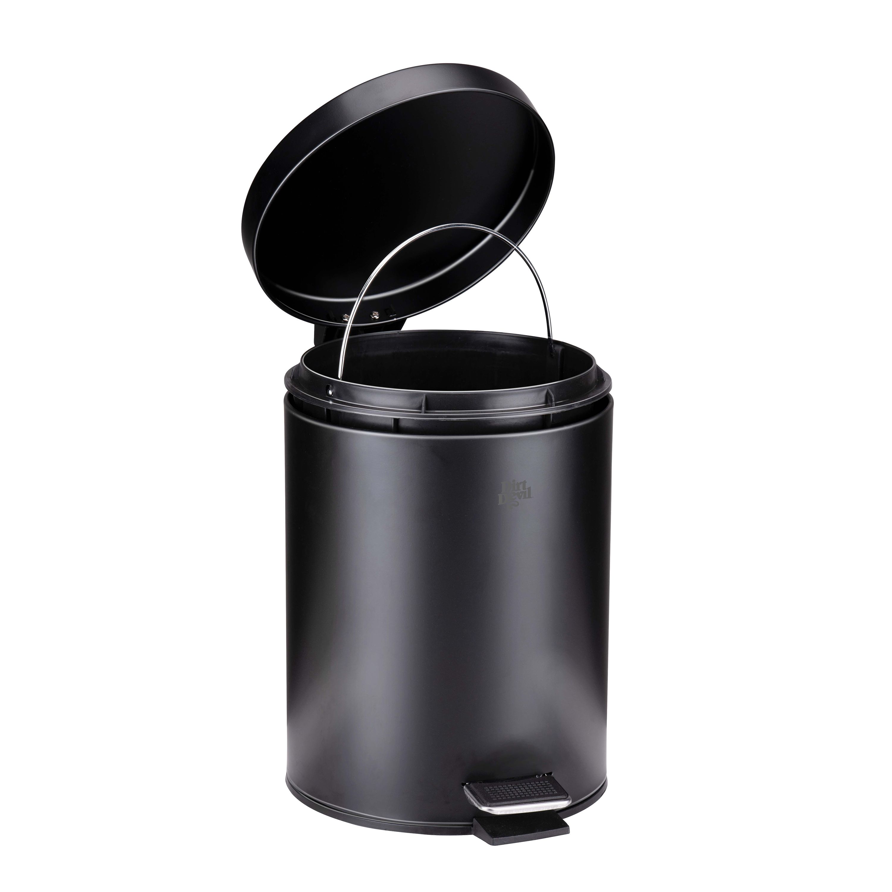 Metal waste bin 5 litre black | Online Shop Gonser - Sicher & Günstig ...