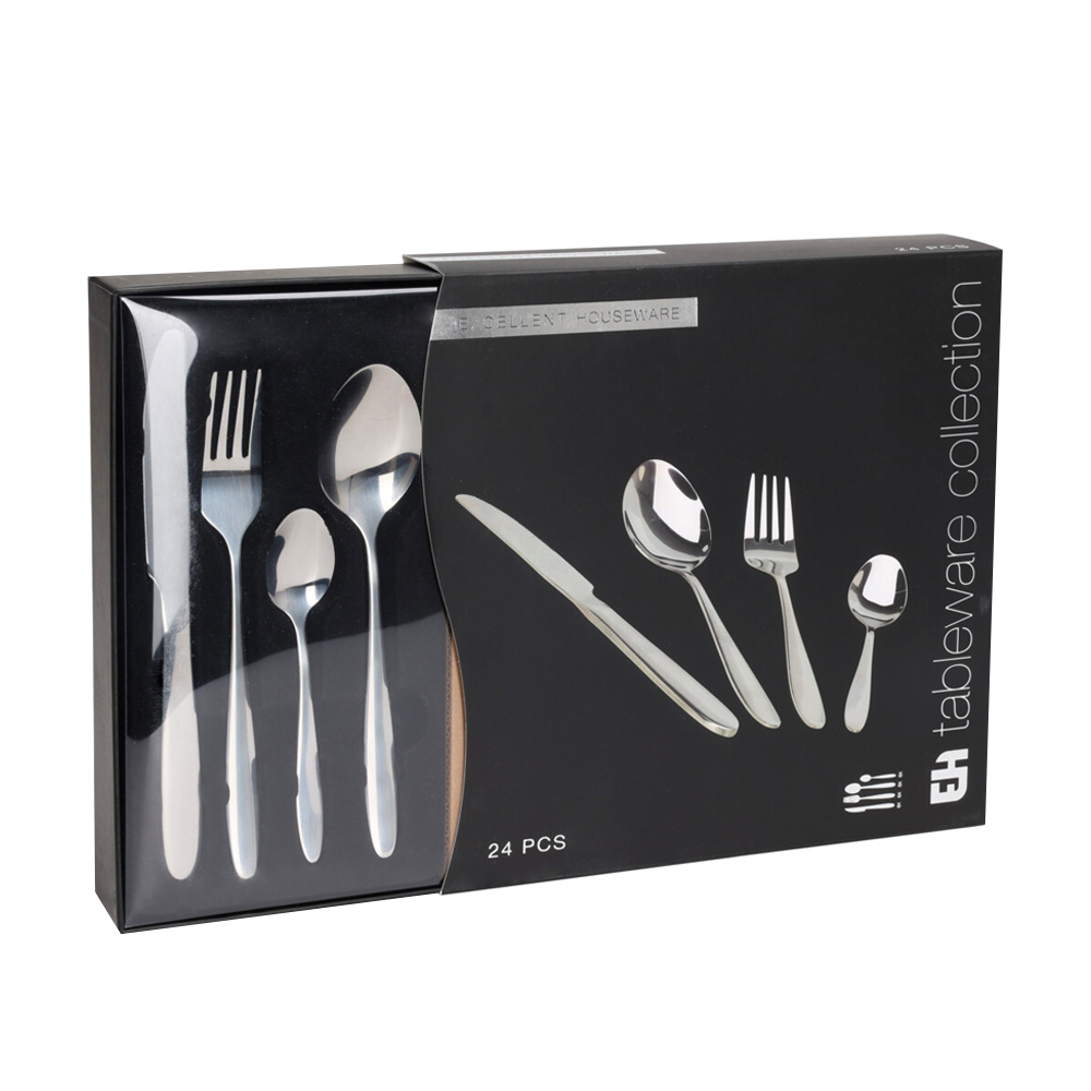 Ensemble de couverts 24 pcs argent | Gonser.ch | Magasin en ligne pour ...