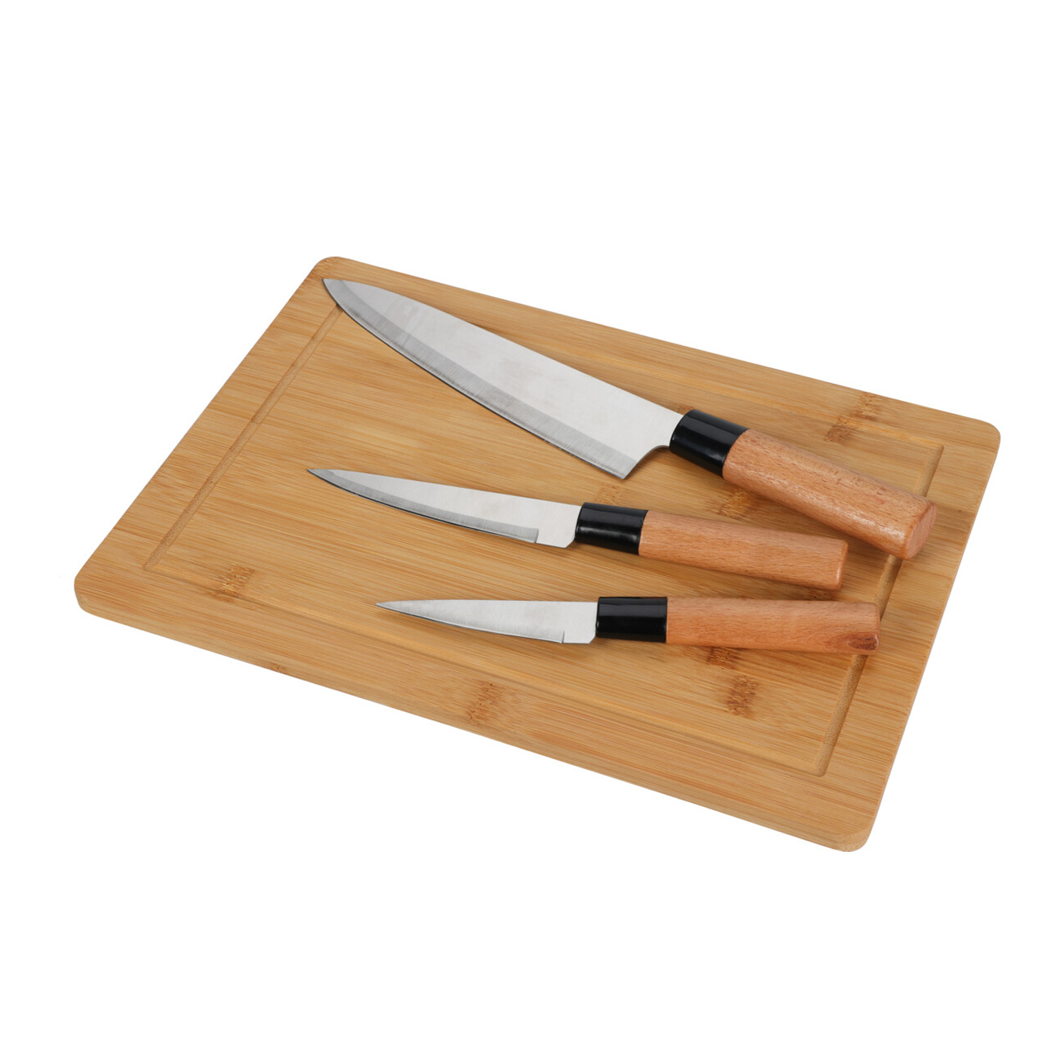 Couteaux avec planche à découper 4 pcs | Gonser.ch | Magasin en ligne ...