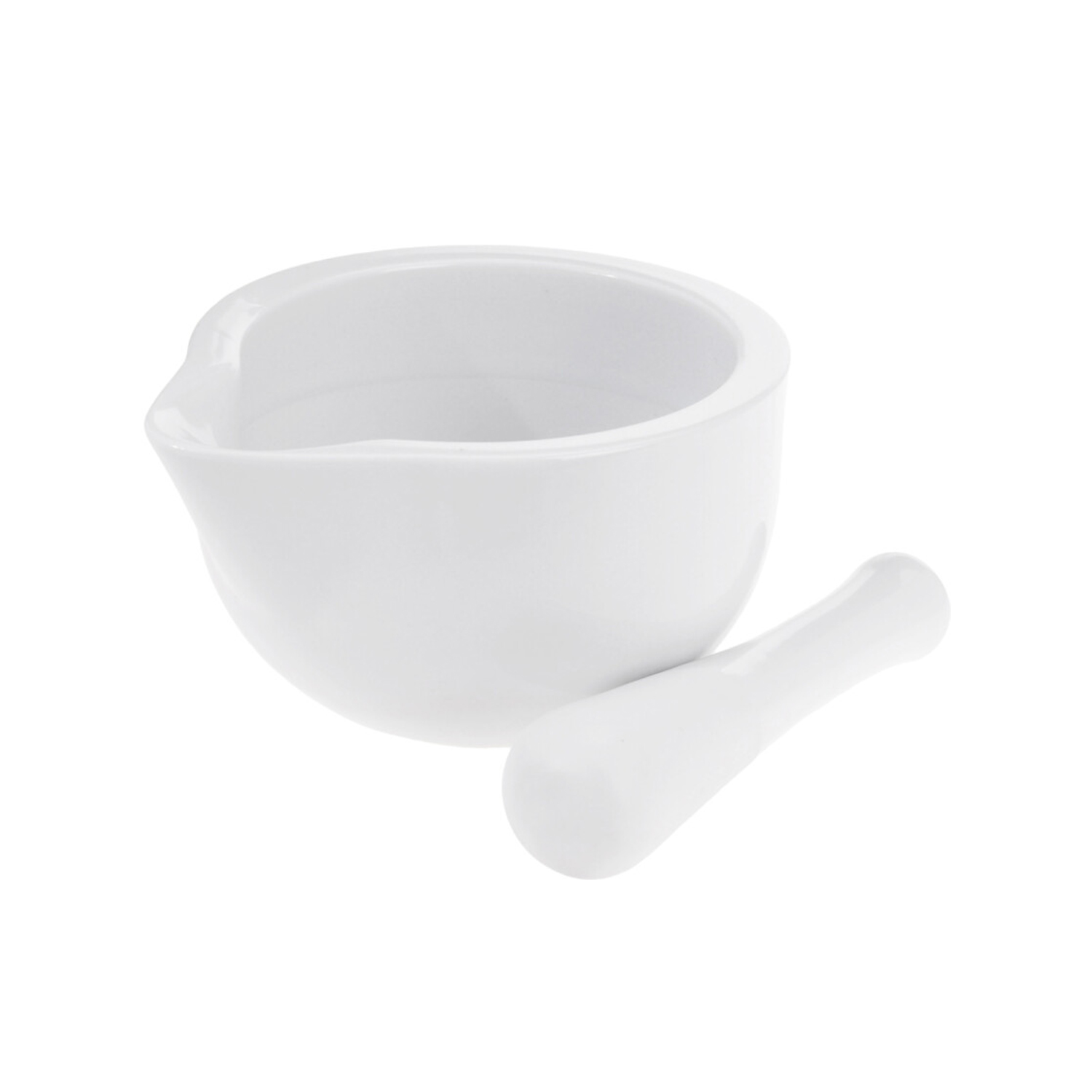 Mortar with pestle porcelain 11 x 10 cm white | Online Shop Gonser ...