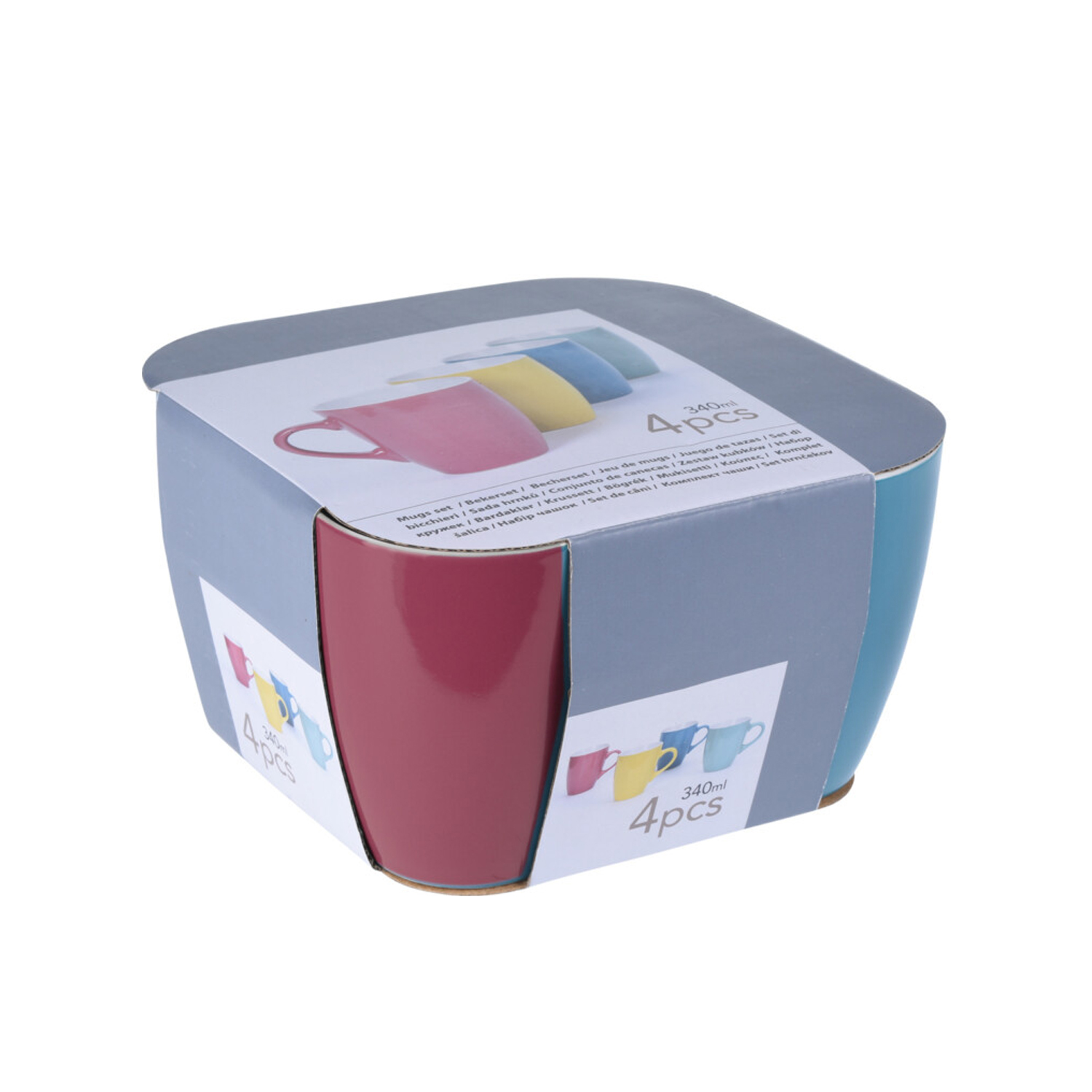 Ensemble de tasses en faïence 390 ml 4 pcs | Gonser.ch | Magasin en ...