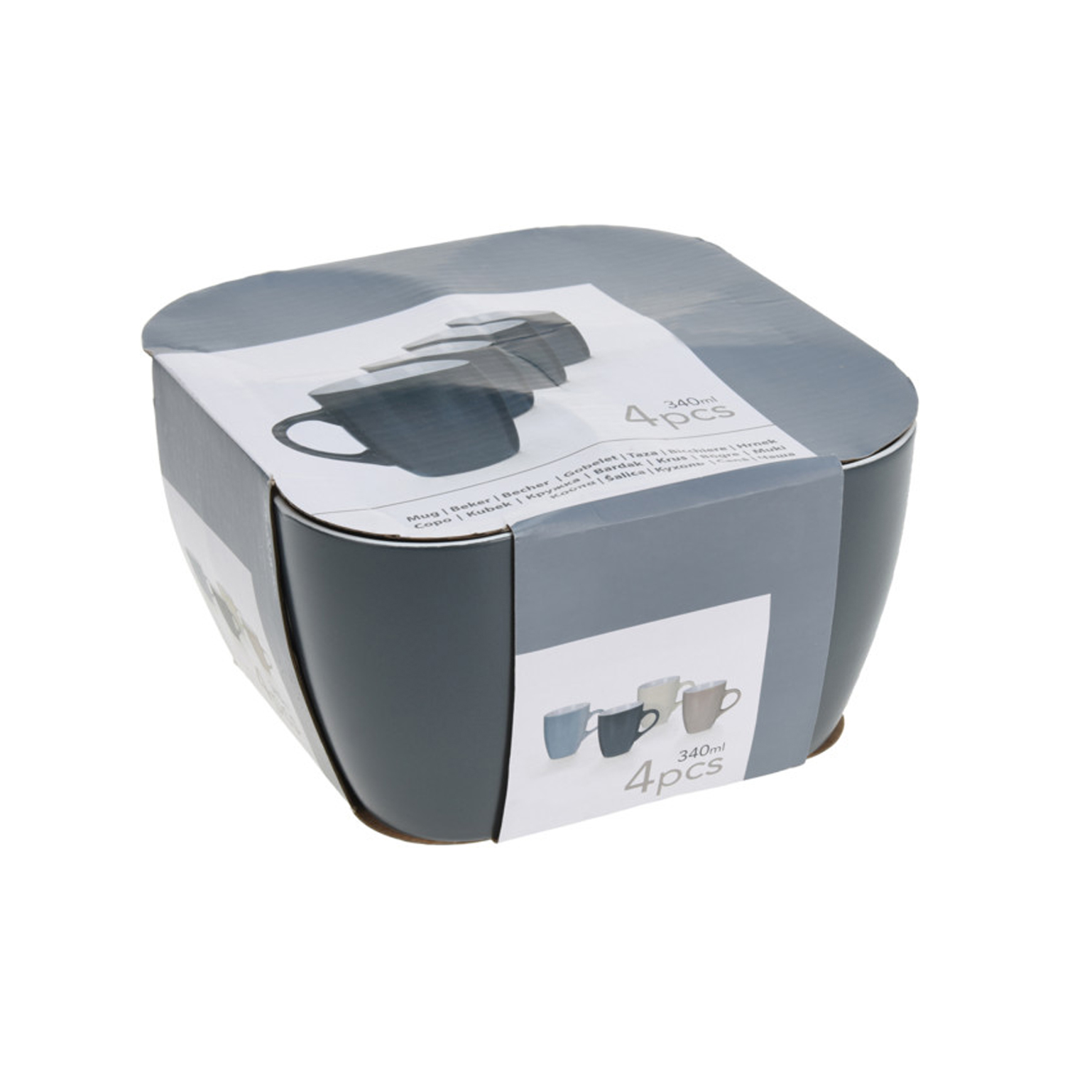 Ensemble de tasses en faïence 340 ml 4 pcs | Gonser.ch | Magasin en ...