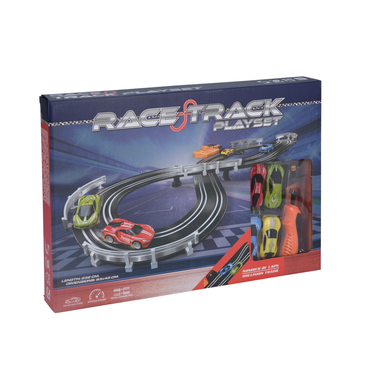 30-piece colourful race track playset | Online Shop Gonser - Sicher ...