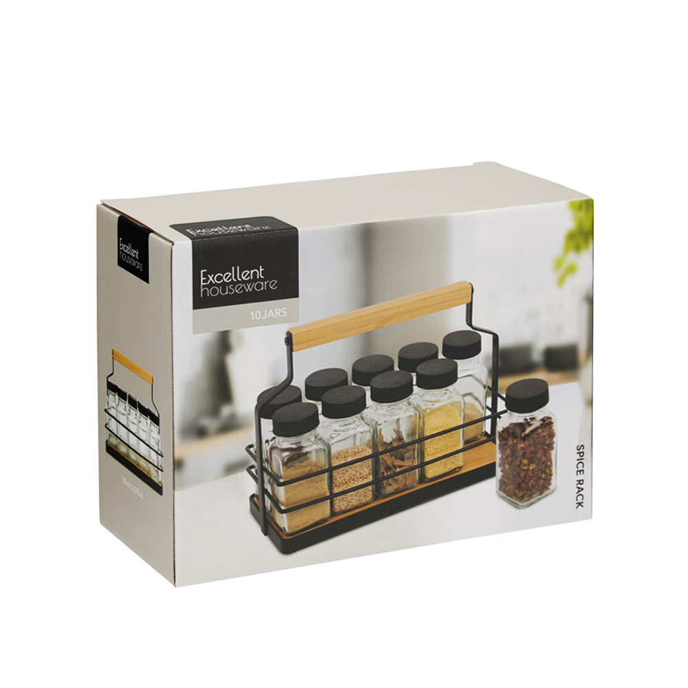 Ensemble de pots à épices avec support 11 pcs | Gonser.ch | Magasin en ...