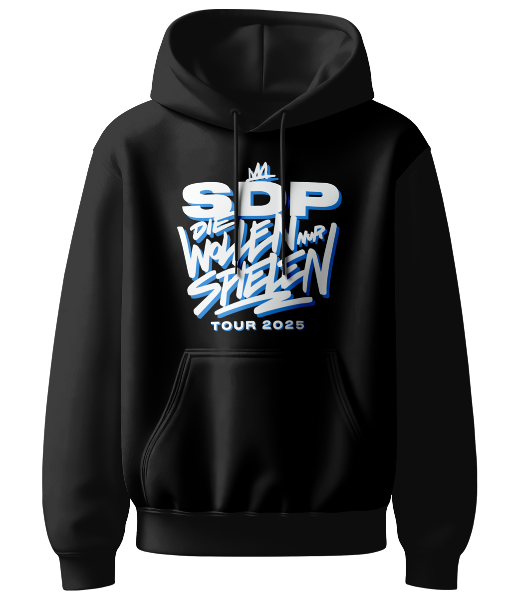 SDP "die wollen nur spielen" Tour Hoodie 2025 | 30° Shop Merchandise ...