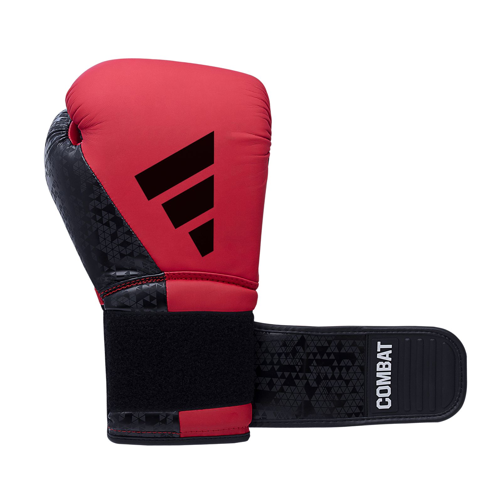 Adidas Combat 50 Boxhandschuh rot/schwarz | 4Fighter Kampfsportartikel