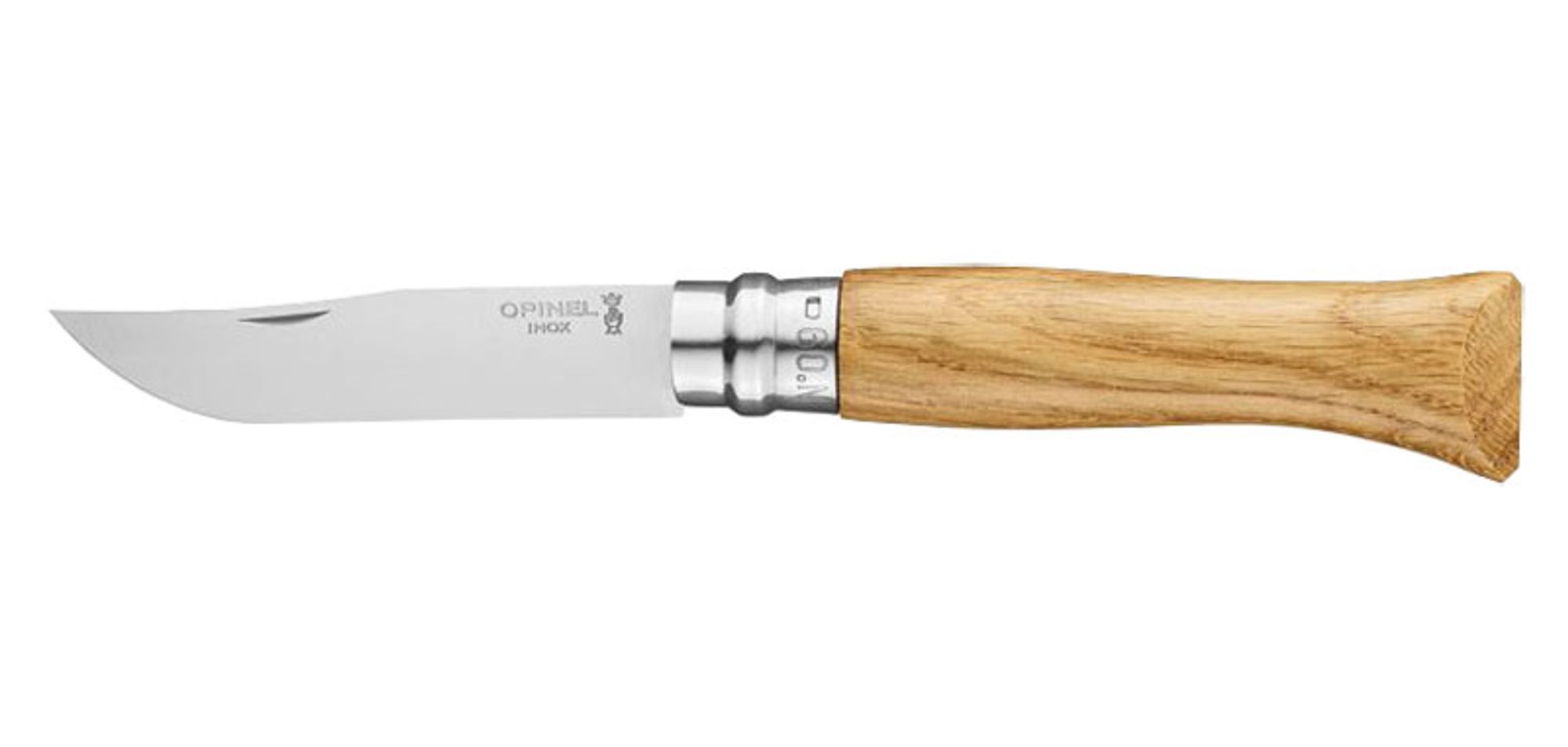 Opinel-Messer, Größe 9, rostfrei, Eichenholz | eKnives: Messer ...