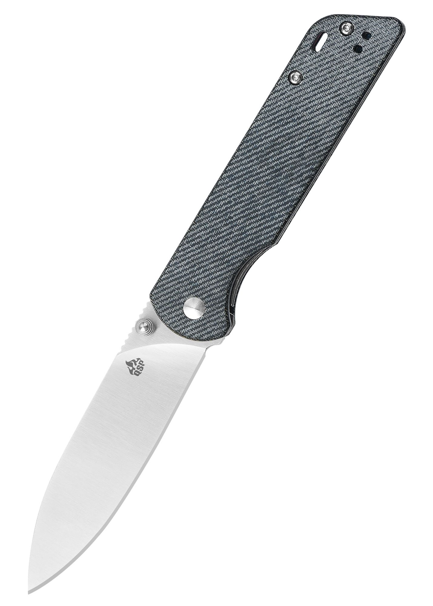 QSP Parrot Micarta D2 QS102-F Denim blau | eKnives: Messer ...