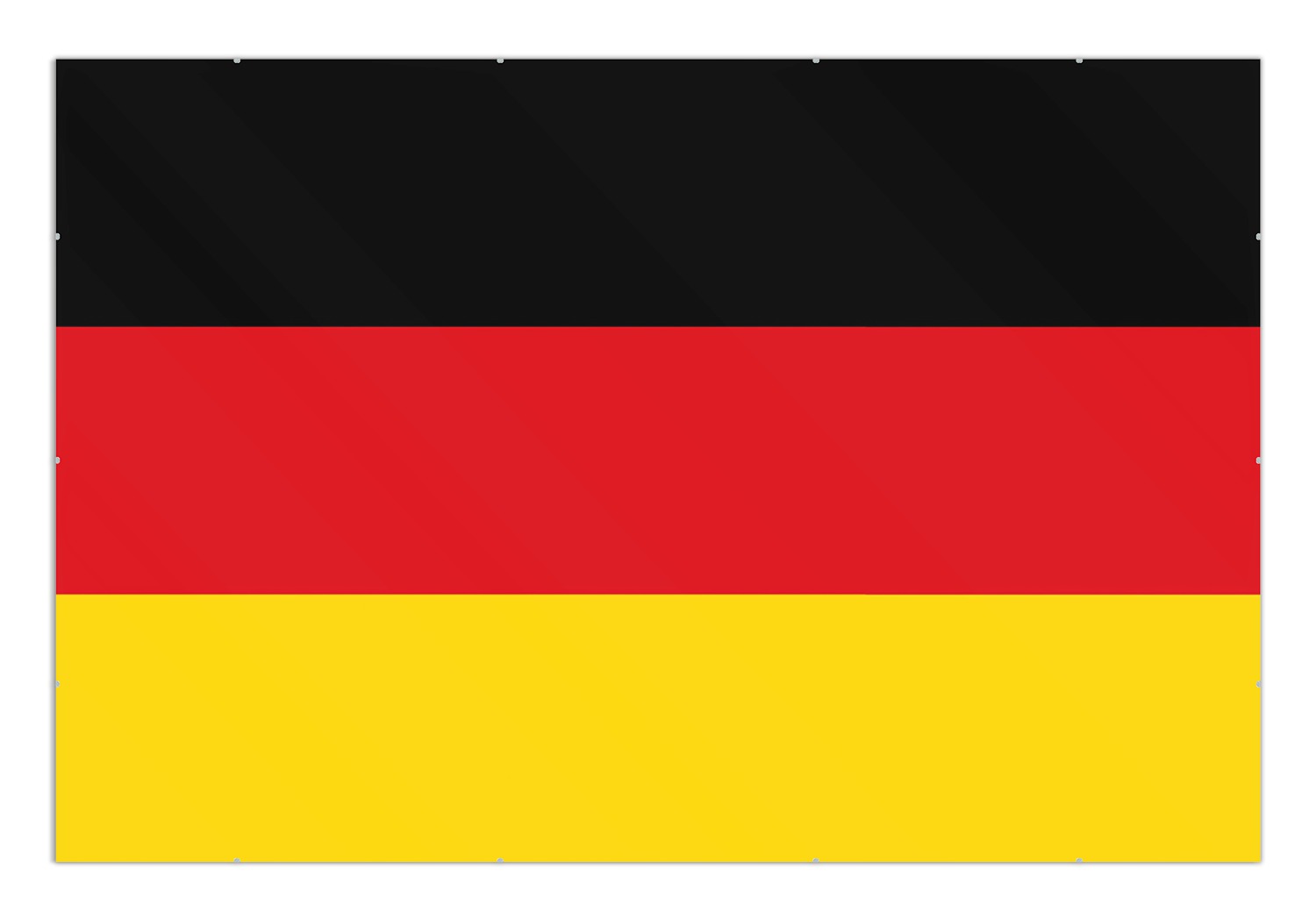 Poster Deutsche Flagge | Wallario.de