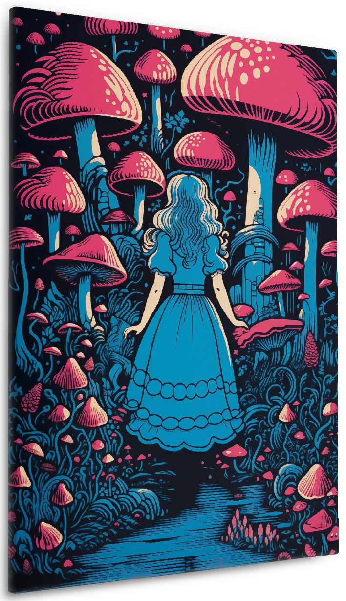 Leinwandbild Im Reich der Fantasie | Wallario.de