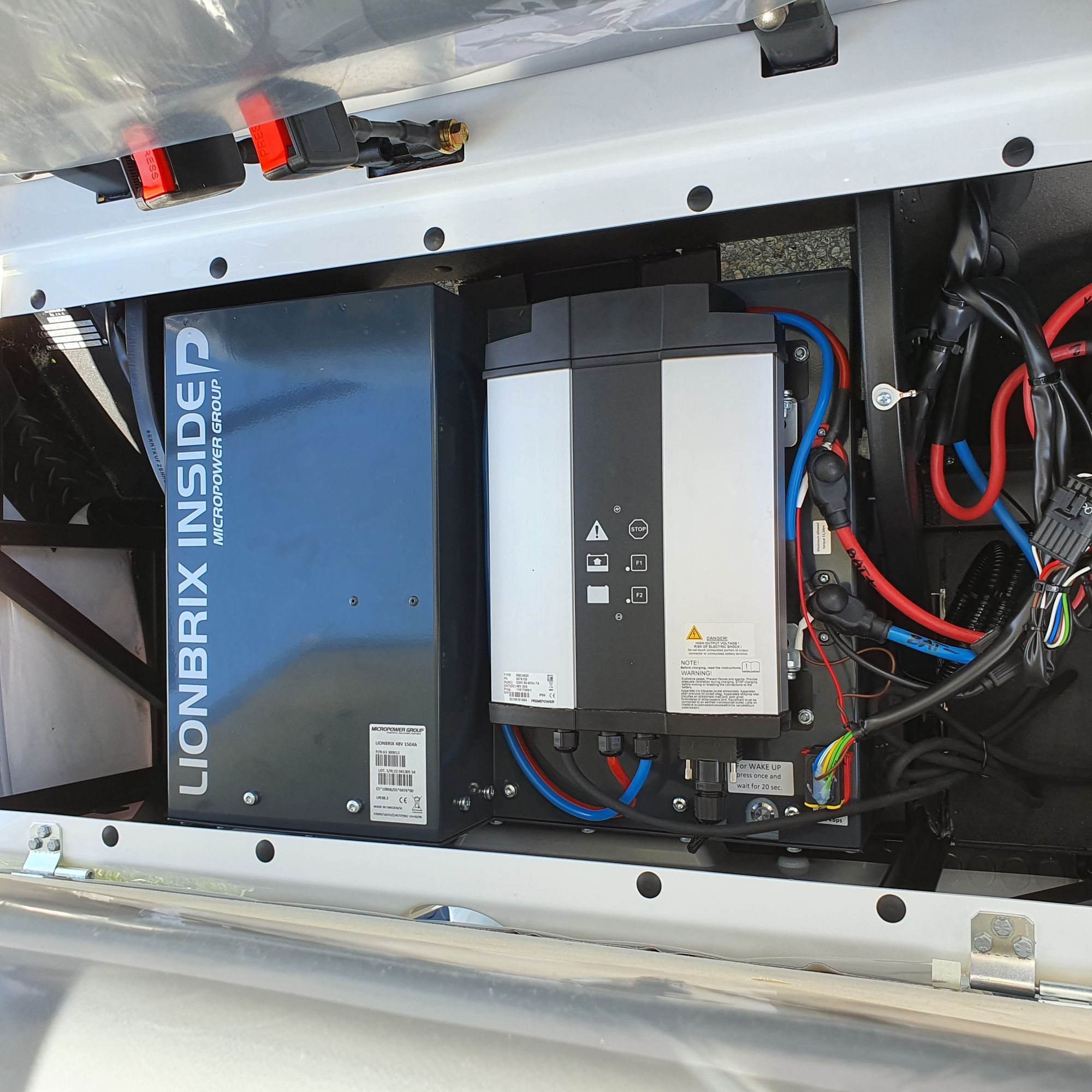 Melex Li-Ion battery Prime Power, 7,0kWh/150Ah for models 3xx, 3xx.1 ...