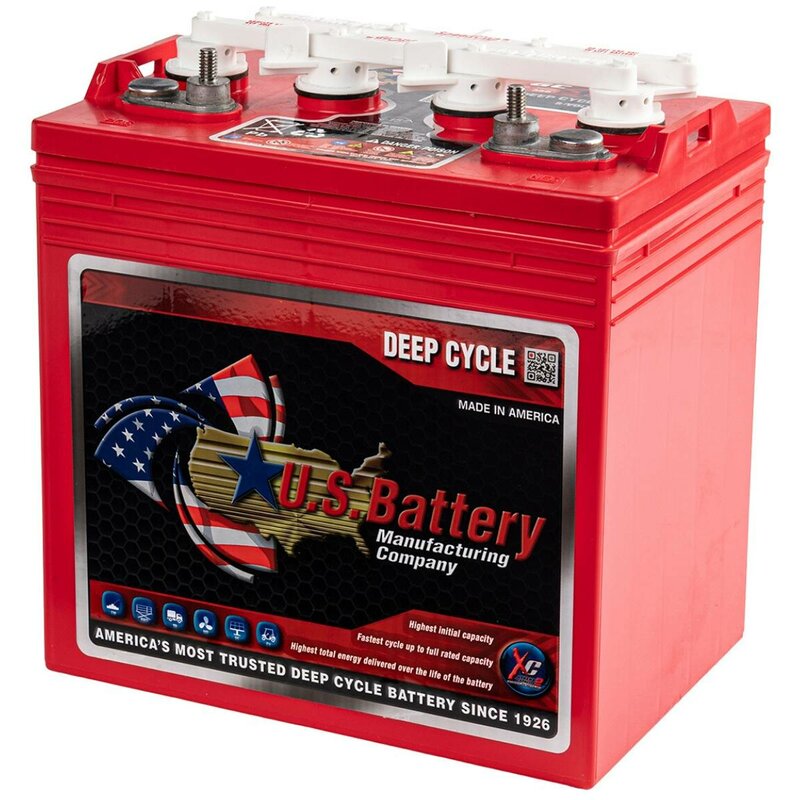 US-Battery US 8VGC XC3 Battery 8 Volt 170Ah LD | plentyShop LTS