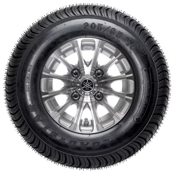 Yamaha wheel assembly street tire Kenda K399 Loadstar 205/65-10 4PR ...
