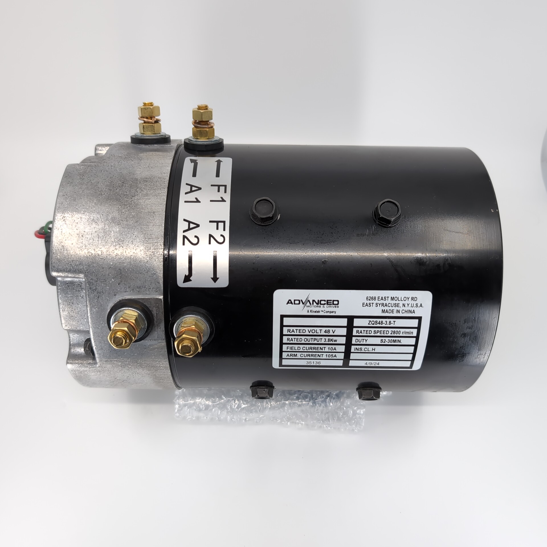 Electric motor 48 volt 3.8 kW XQ-3.8 ZQS48-3.8-T | plentyShop LTS