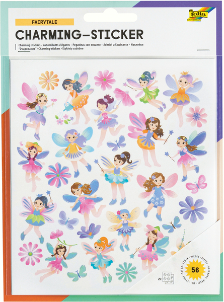 Charming Sticker Feen | Elviras Bastelmaterial