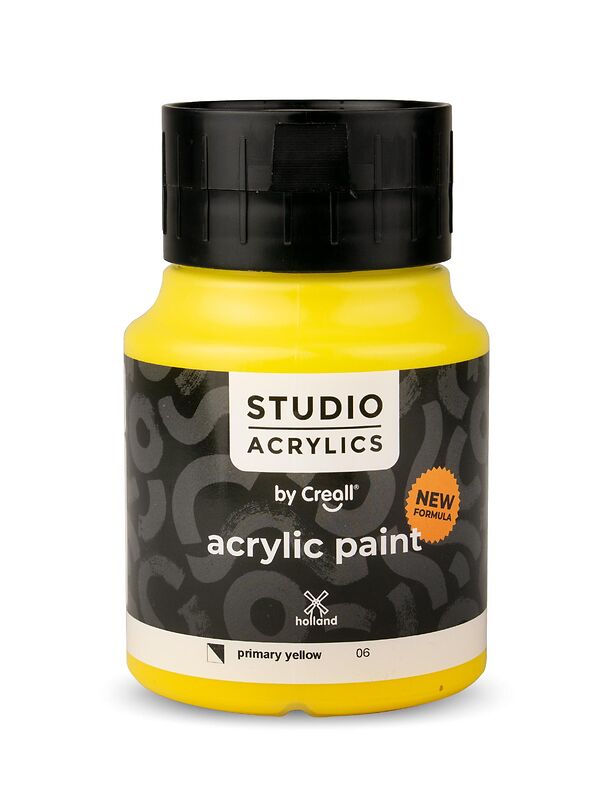 Creall Studio Acrylfarbe, 500 ml, Farbe wählbar | Elviras Bastelmaterial