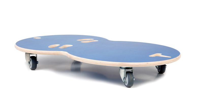 Rolleti Rollbrett blau | Elviras Bastelmaterial