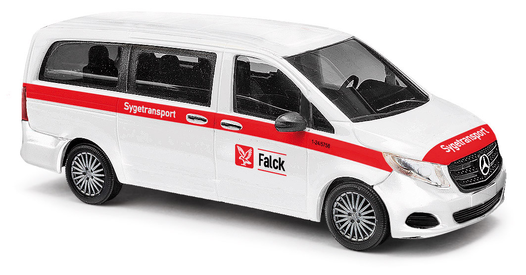 Busch H0 51175 Mercedes V-Klasse Falck / 1:87