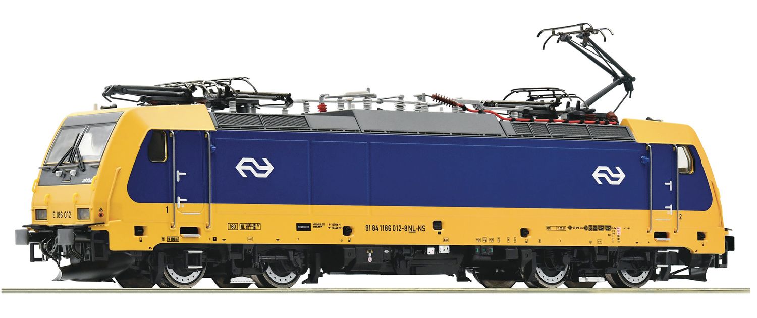 Roco H0 70654 E-Lok E 186 - Traxx - der NS / Gleichstrom mit Sound