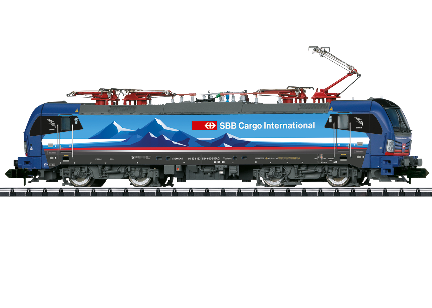 Minitrix Spur N 16832 E-Lok BR 193 der SBB Cargo / digital mit Sound