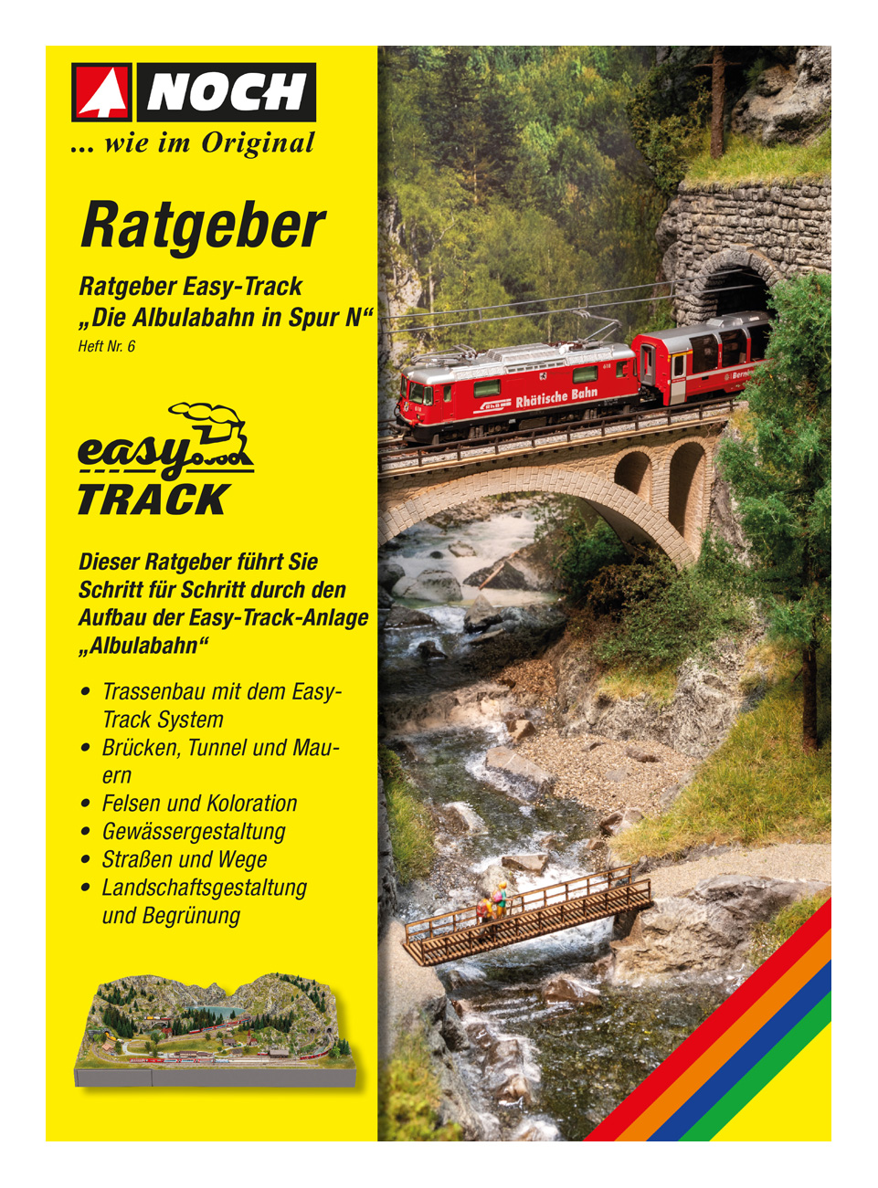 Noch 71901 Ratgeber Easy-Track Die Albulabahn in Spur N