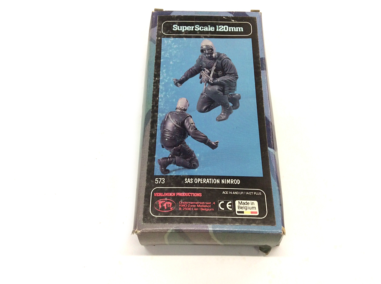 Verlinden Productions 120 mm 573 Bausatz Resin SAS Operation Nimrod ...