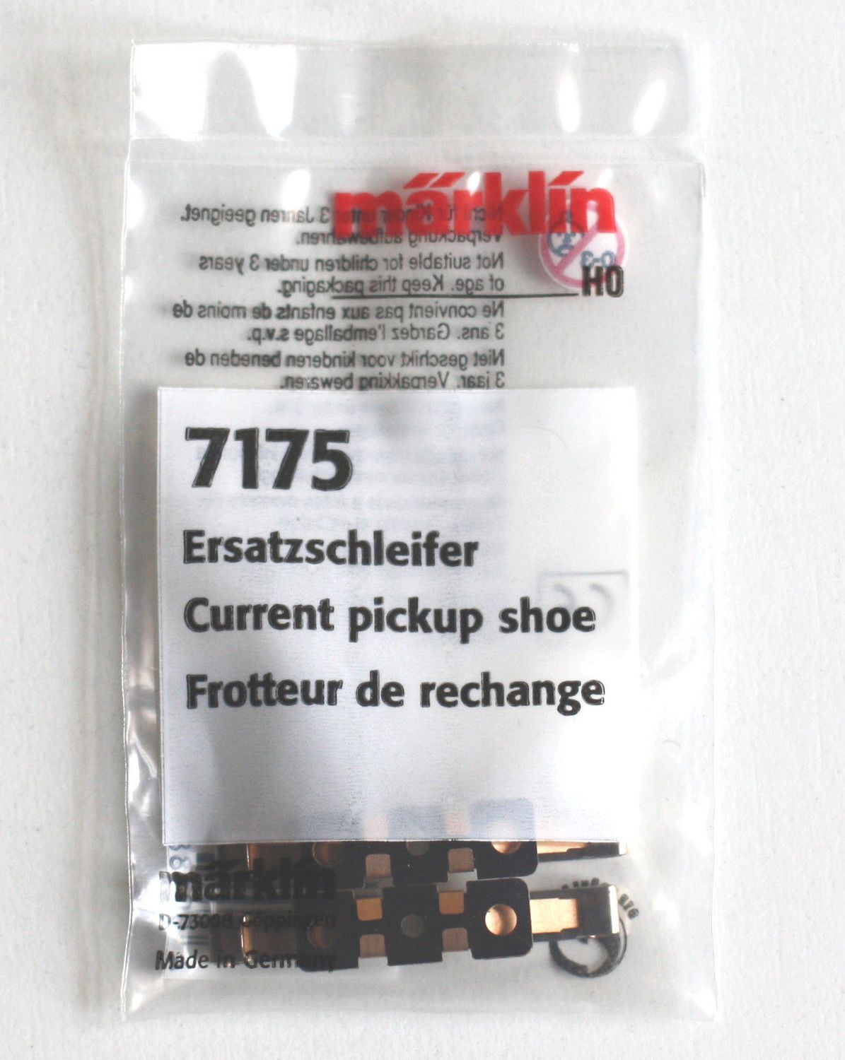 Märklin H0 7175 Schleifer 2 Stück Neu
