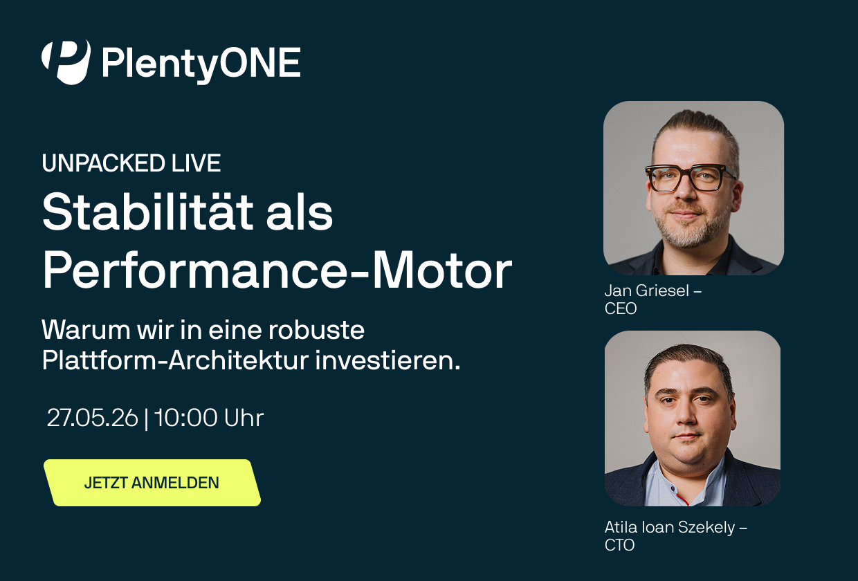 plentyONE Login
