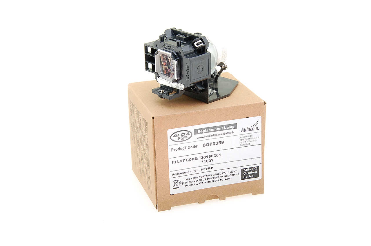 Alda PQ Professionell, Beamerlampe kompatibel mit NEC NP14LP ...