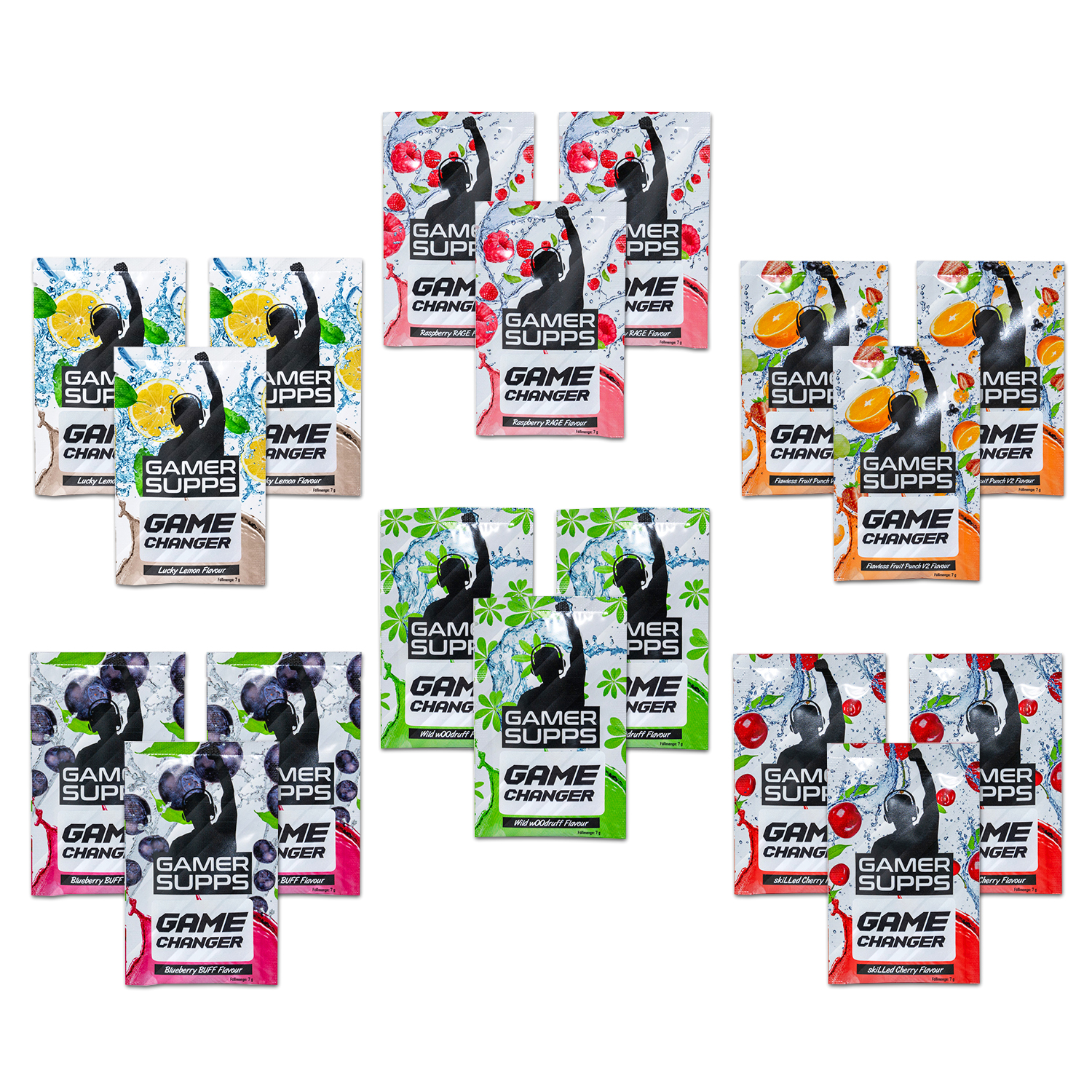 GAME CHANGER small Mix Box 18 x 7 g | Gamer Supps