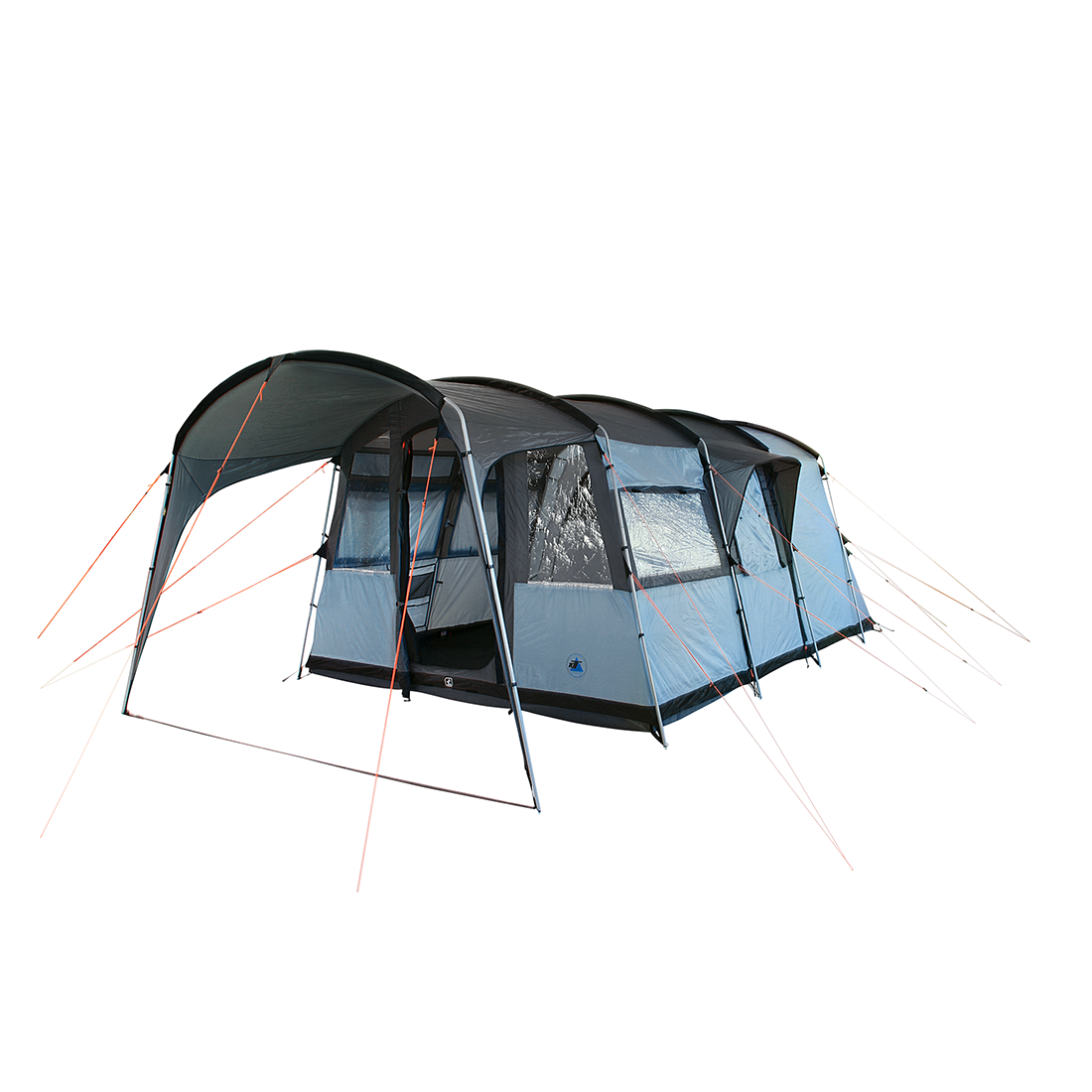 Buy 10T Bateman 4 - 4-person tunnel tent with canopy, separable sleep ...