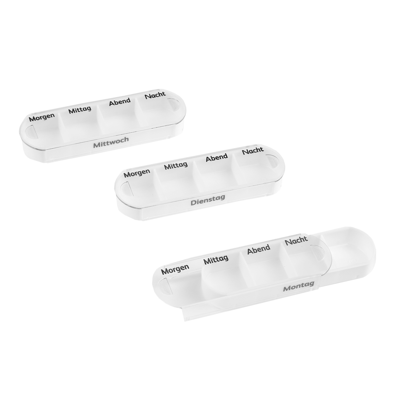3x Tablet Dispenser 7 Day Pill Box Pill Dispenser Pill Box ...