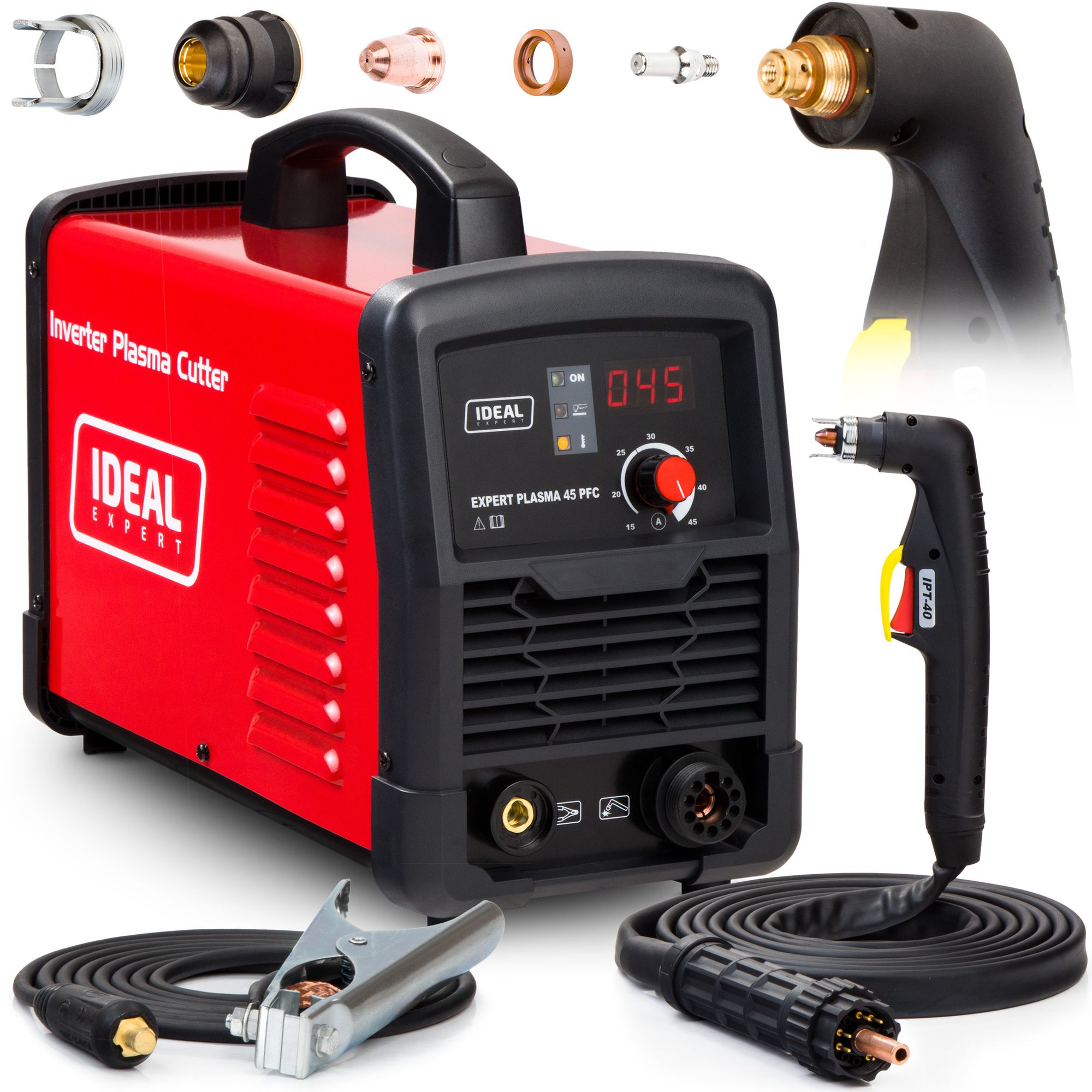 IDEAL EXPERT PLASMA 45 PFC Plasmaschneider 230V 50Hz 15-45A | ALLWELD