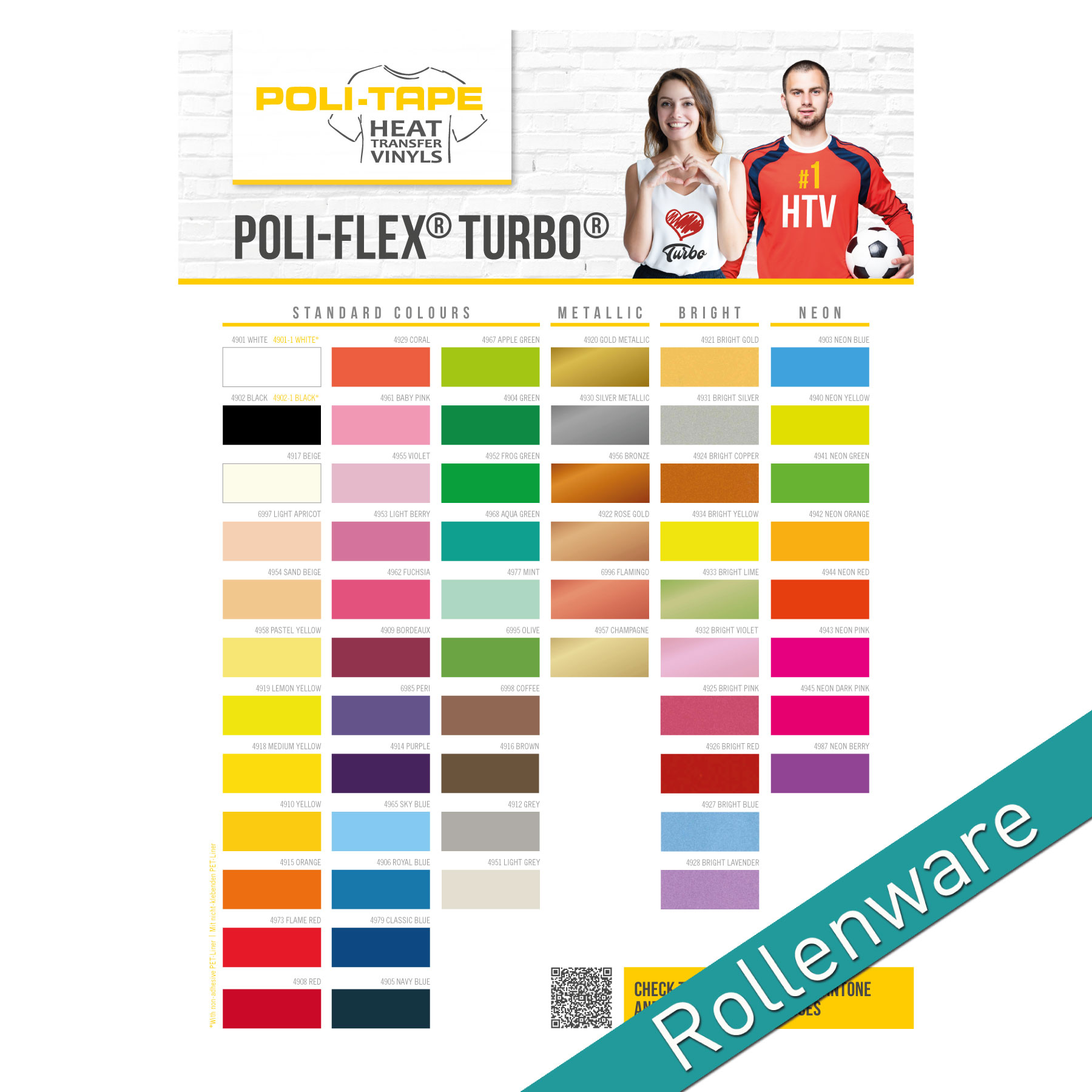 POLI FLEX Turbo Meterware Transferfolie Plotterfolie B gelfolie