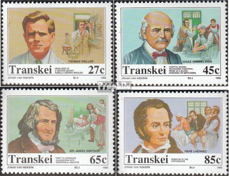 Transkei 283-286 (completa Edizione) nuovo linguellato 1992 Medici