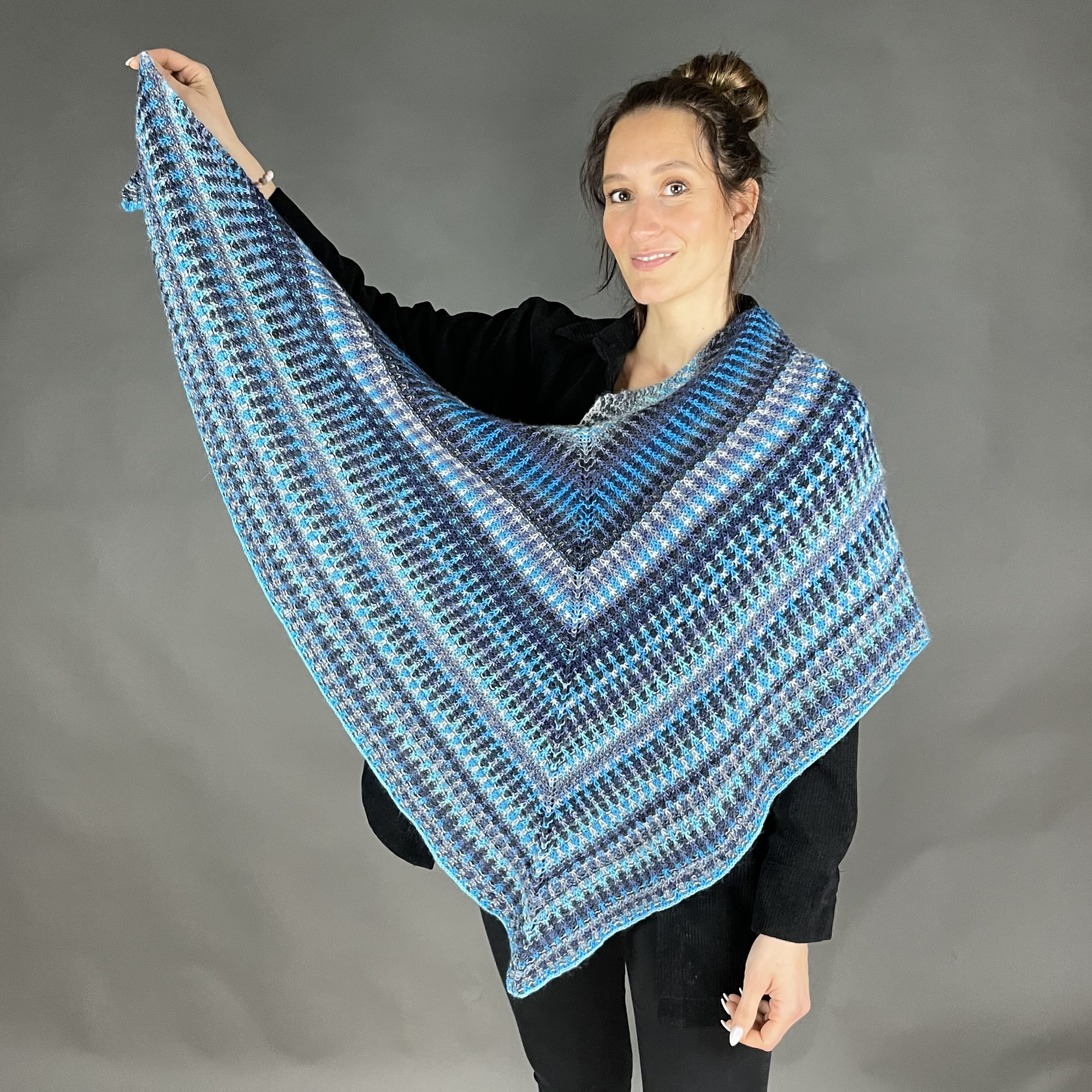 StrickSet inkl. PDF-Strickanleitung Samba Stricktuch Wellenbrecher