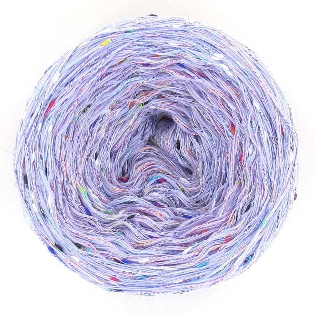 LoLa Tweed Baumwollgarn Farbverlauf: 716 crocus