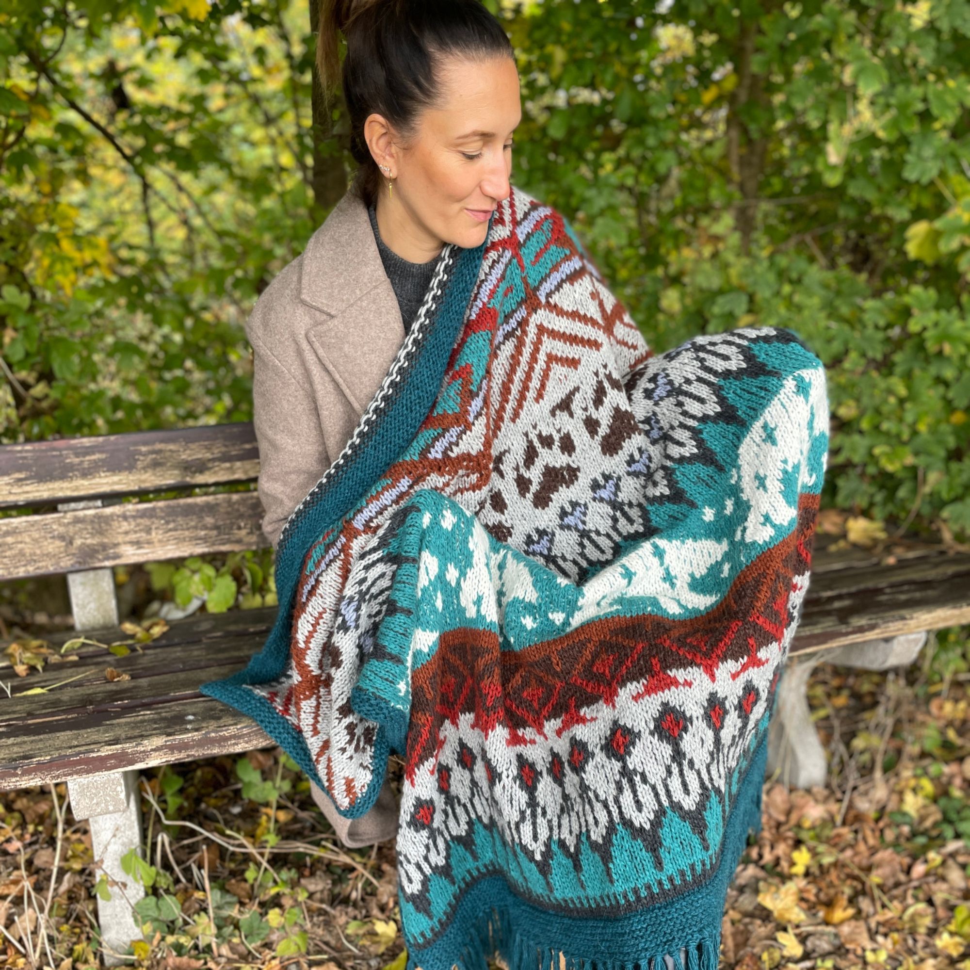 Garnset Linka Neumann: Maya Alpaka 4fach Linka Plaid