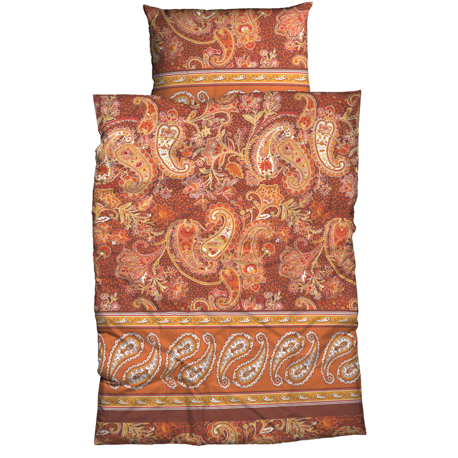 CASATEX Bettwäsche Sentta Orange Satin | ESPiCO Onlineshop