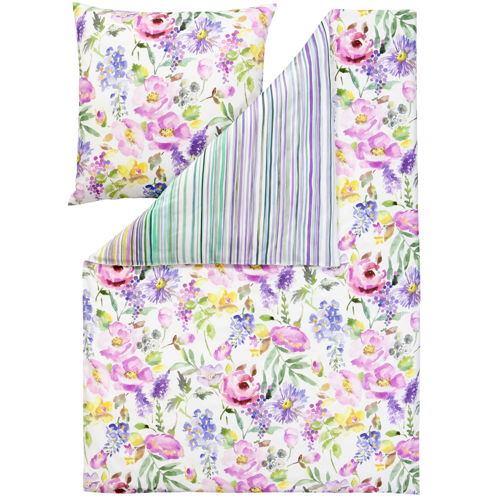 Estella Bettwäsche Wendy 4789 985 Bunt Mako Satin | ESPiCO Onlineshop