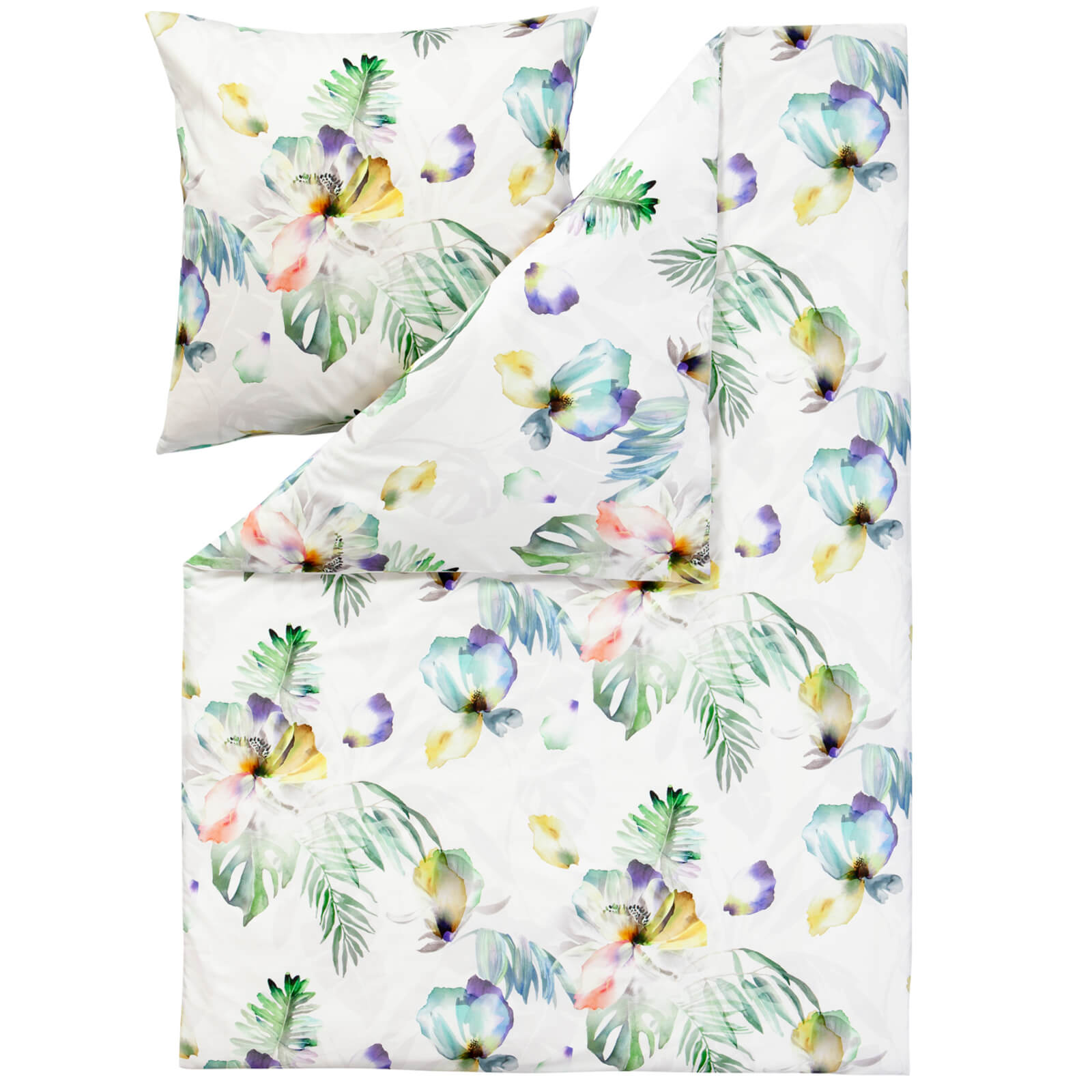 Estella Bettwäsche Hilaria 4792 985 Bunt Mako Satin | ESPiCO Onlineshop