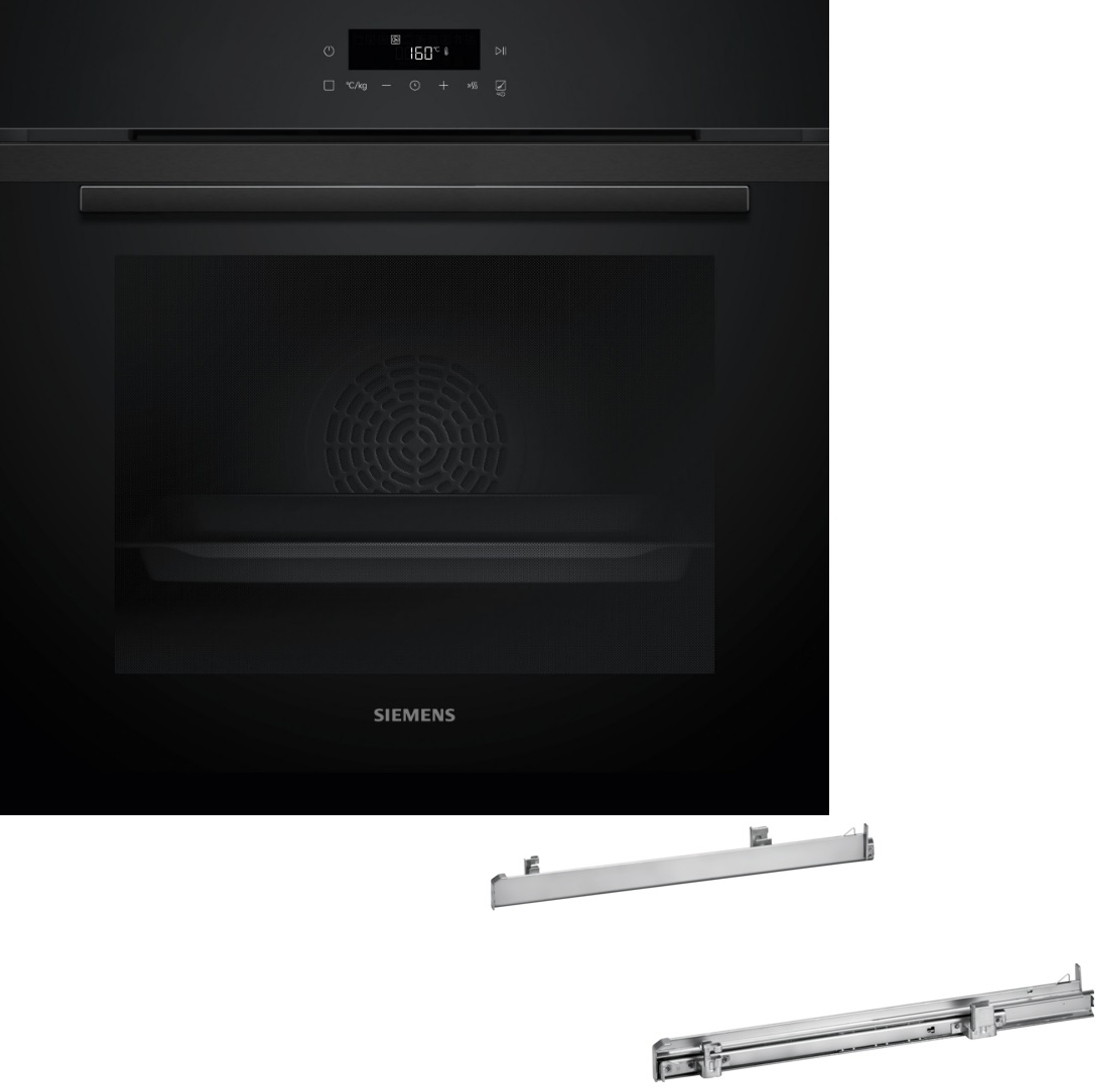 Siemens iQ300 Einbau-Backofen-Set HB271PAL25, HB271ABB3 Backofen ...
