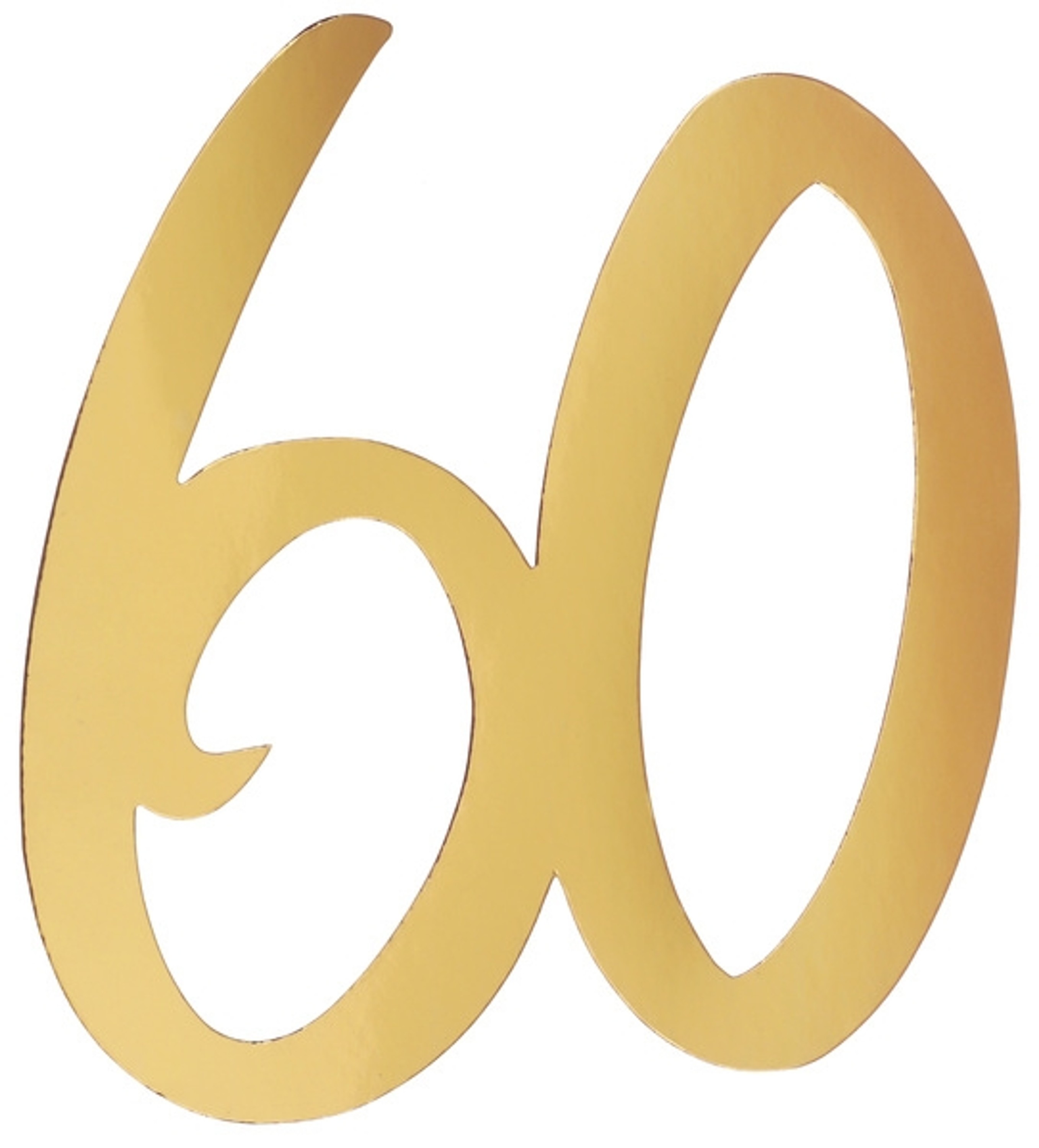 4 Deko Zahlen 60 Gold Festartikel Schlaudt GmbH Koblenz Kost me