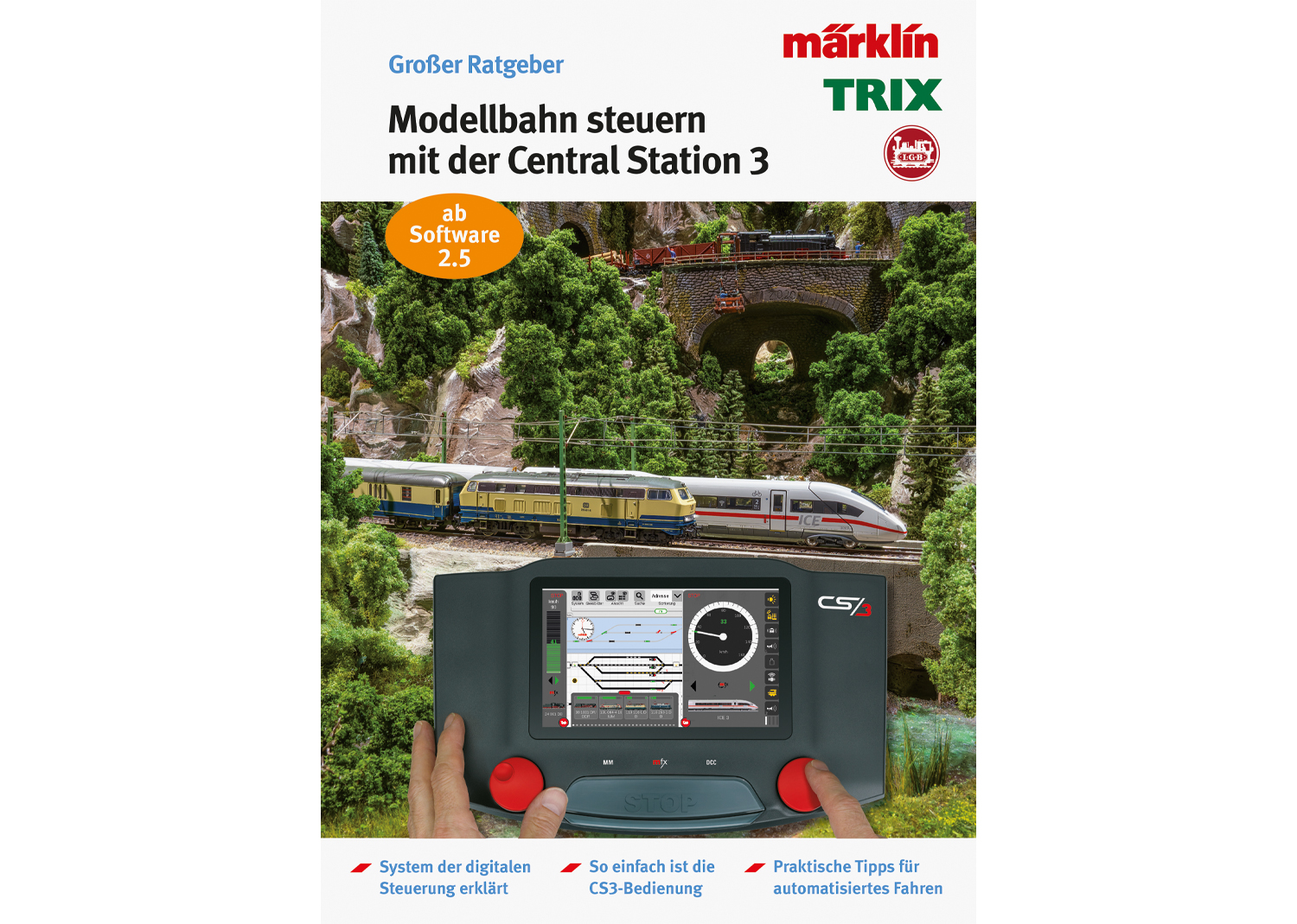 Märklin 3084 Buch Märklin Digital CS 3, DE | Nagodis Webshop
